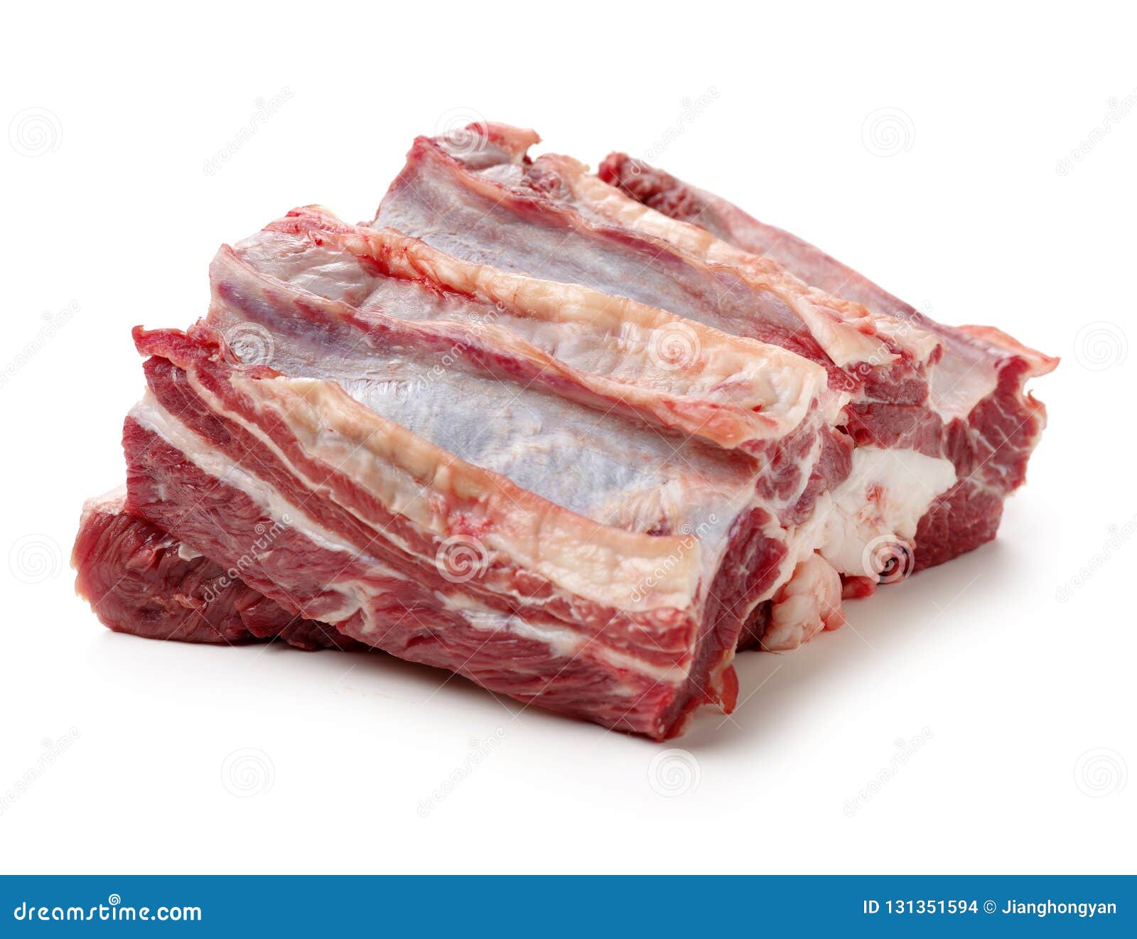 Costillas De Carne De Vaca Crudas Foto de archivo - Imagen de gordo ...