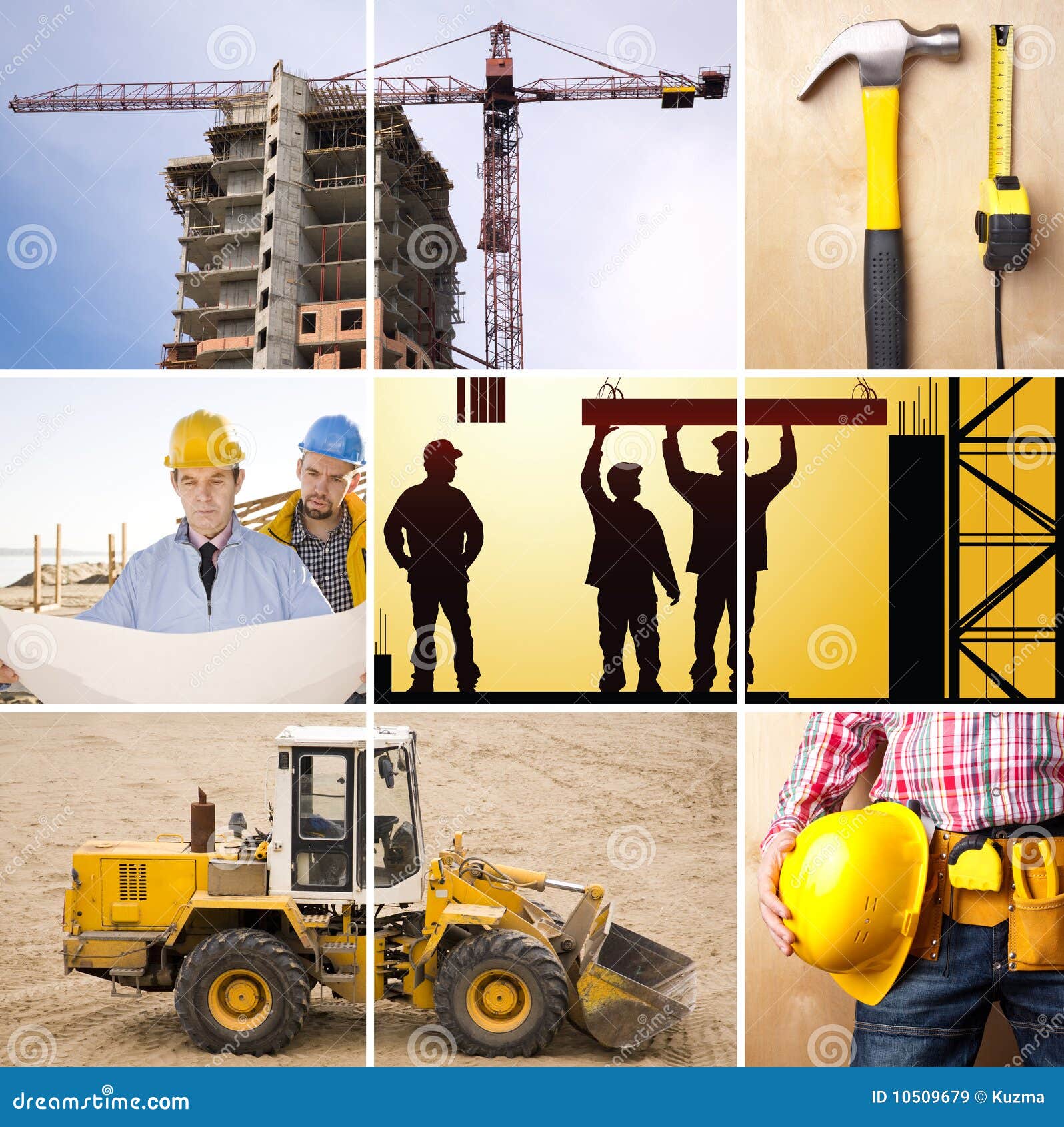 In costruzione immagine stock. Immagine di configurazione - 10509679