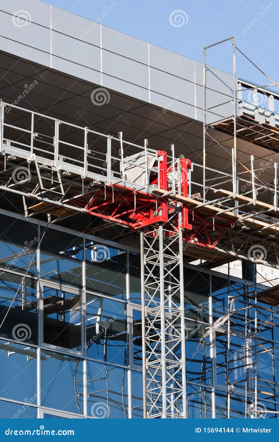 Costruzione Degli Edifici Moderni Fotografia Stock - Immagine di ...