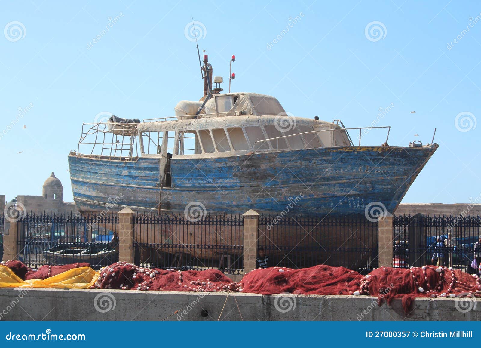 Costruzione Del Peschereccio Fotografia Editoriale - Immagine di ...