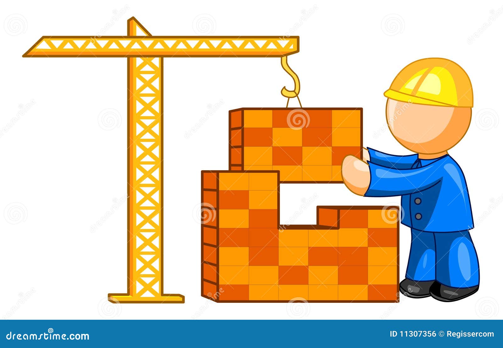 Costruzione della casa illustrazione di stock. Illustrazione di ...