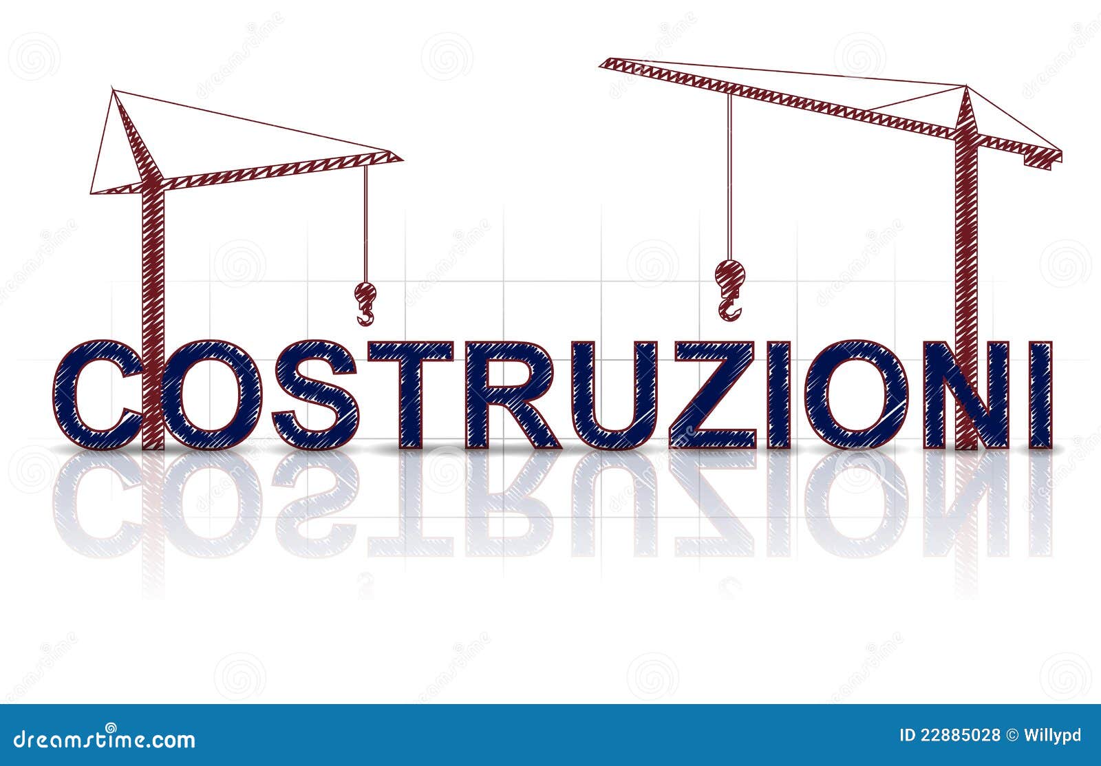 Costruzioni stock vector. Illustration of crane, vector - 22885028