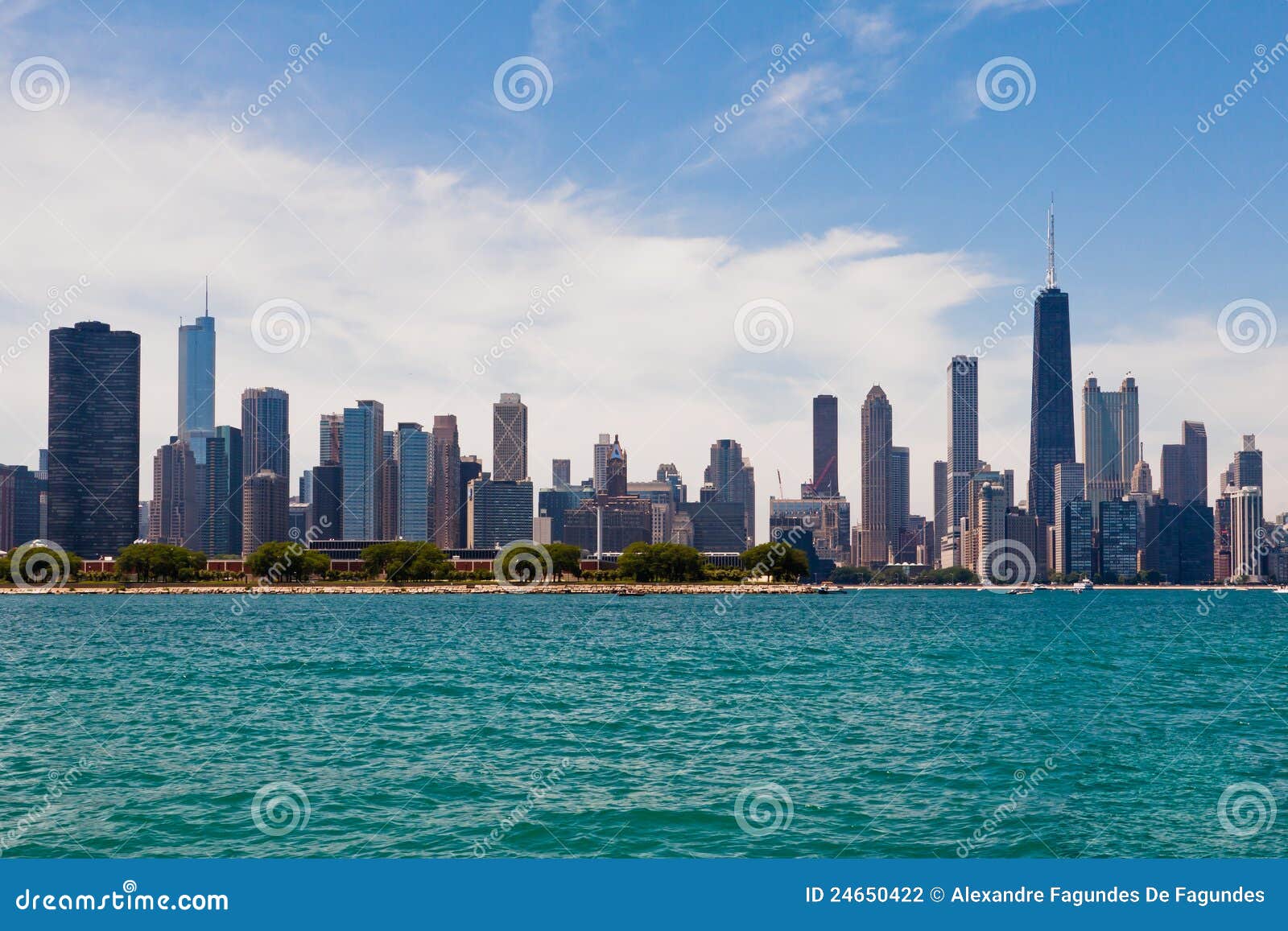 Costruzioni Moderne Del Chicago Fotografia Editoriale - Immagine di ...