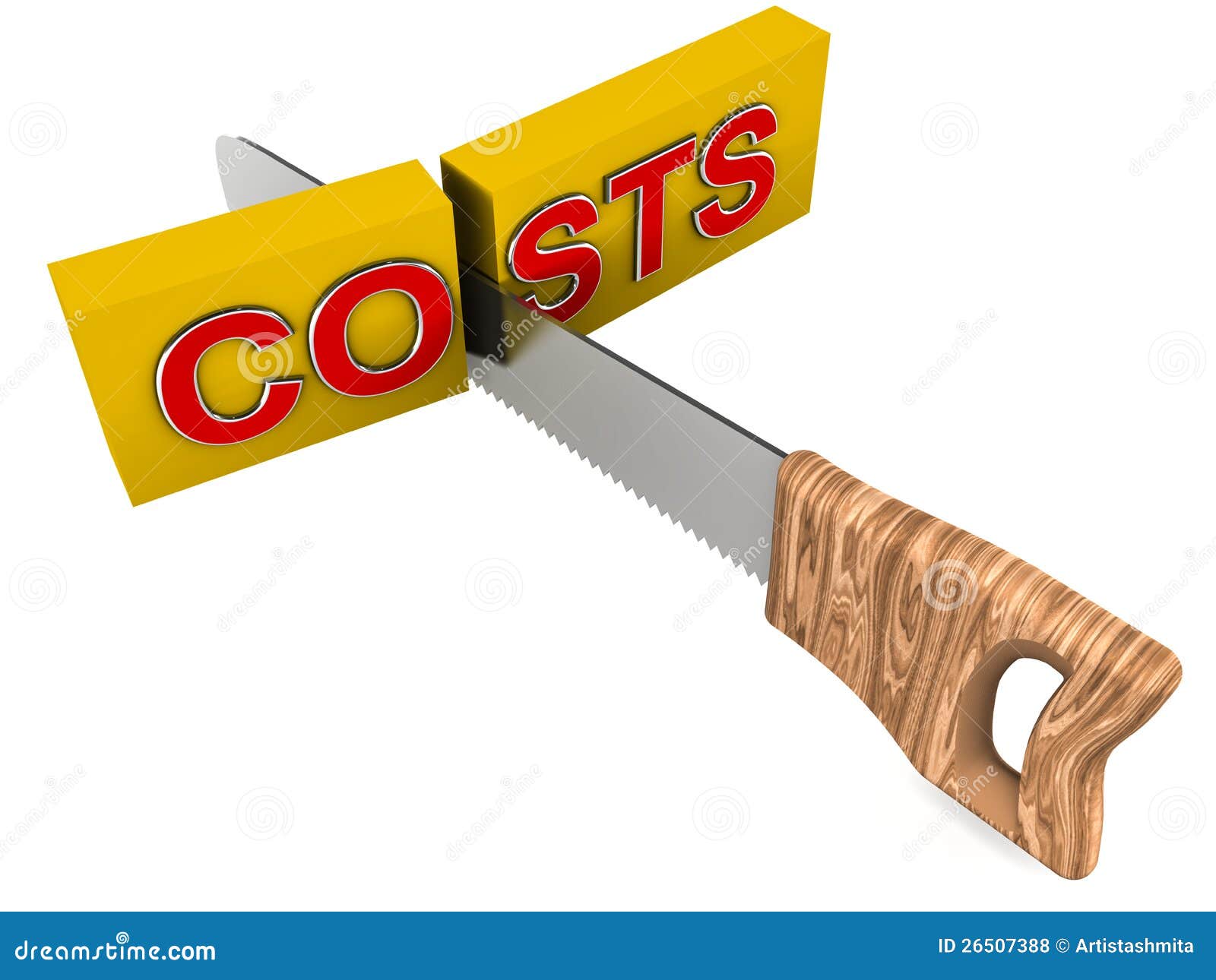 Costs Cutting Memo Illustration Design | CartoonDealer.com #49604677
