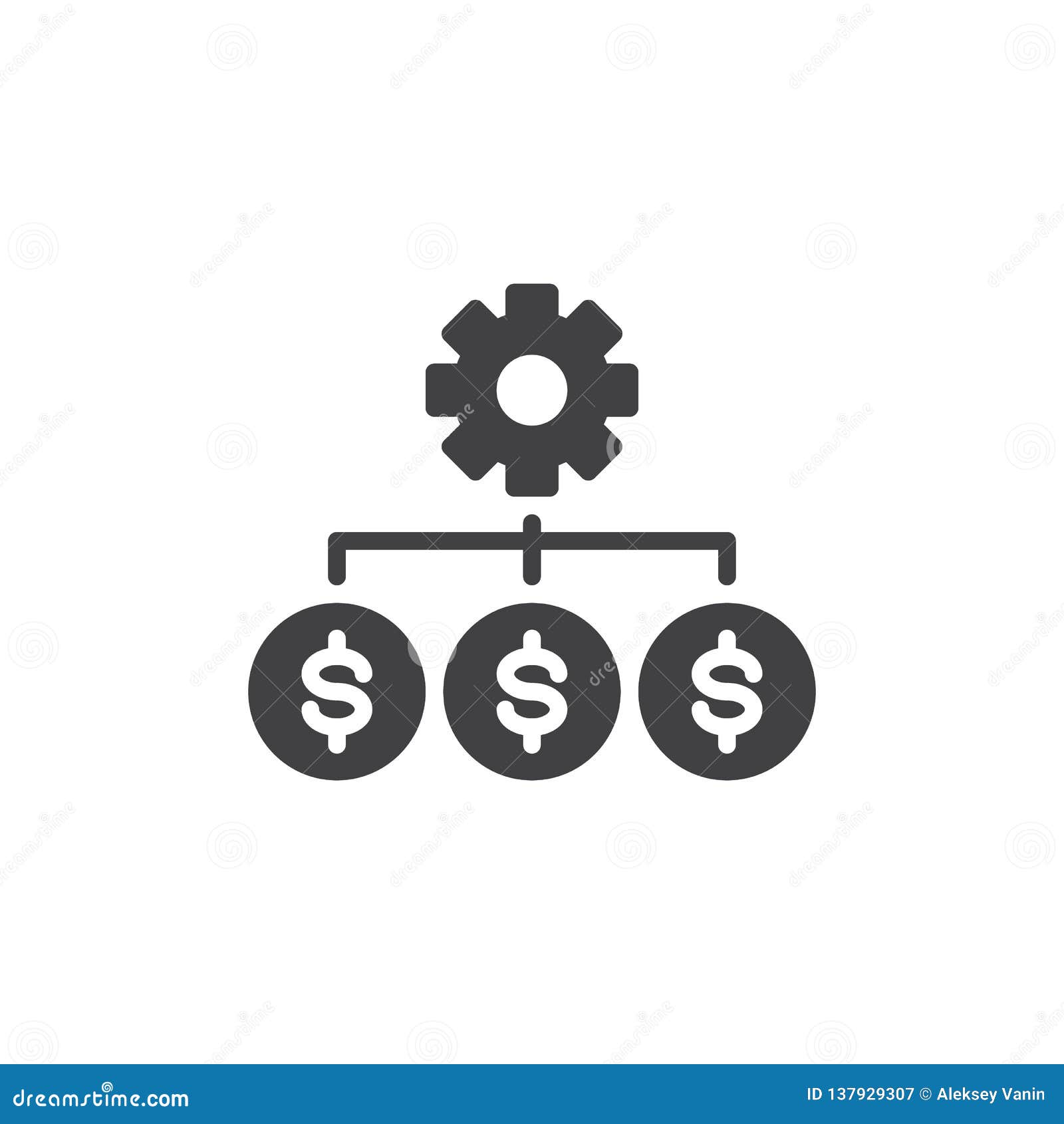 Costs Optimization Vector Icon Stock Vector - Illustration of plan ...