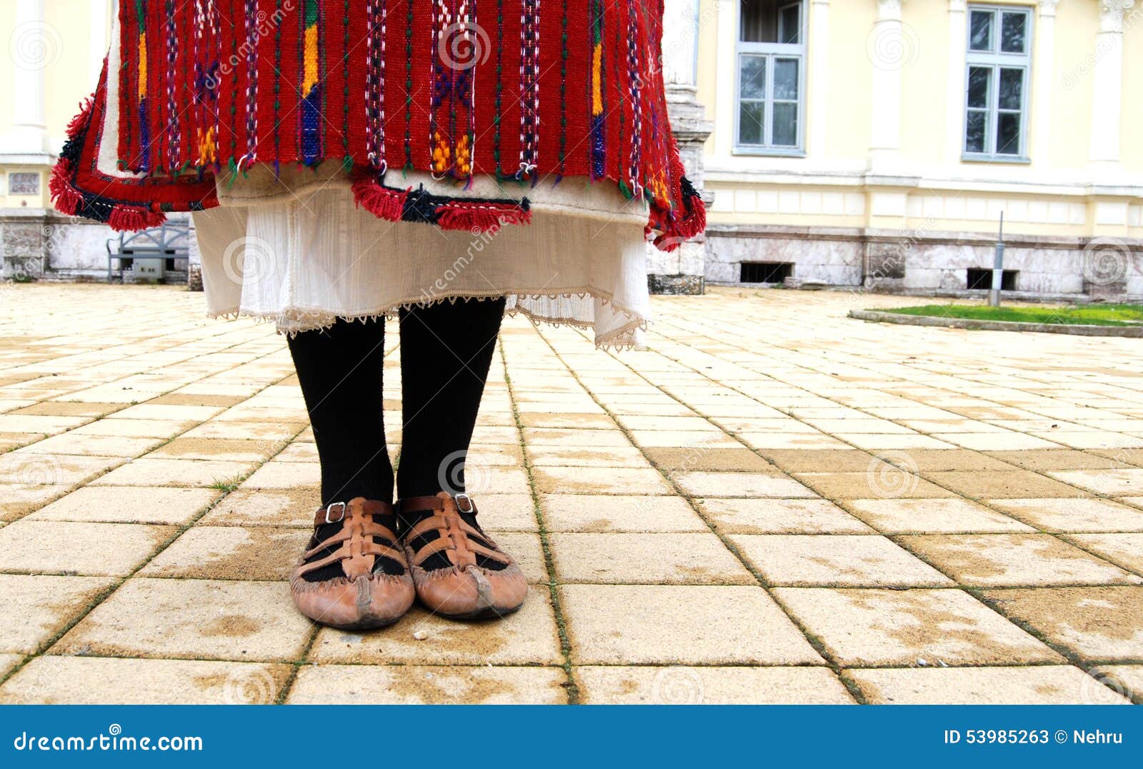 Costume Macedone Tradizionale, Dettagli Immagine Stock - Immagine di ...