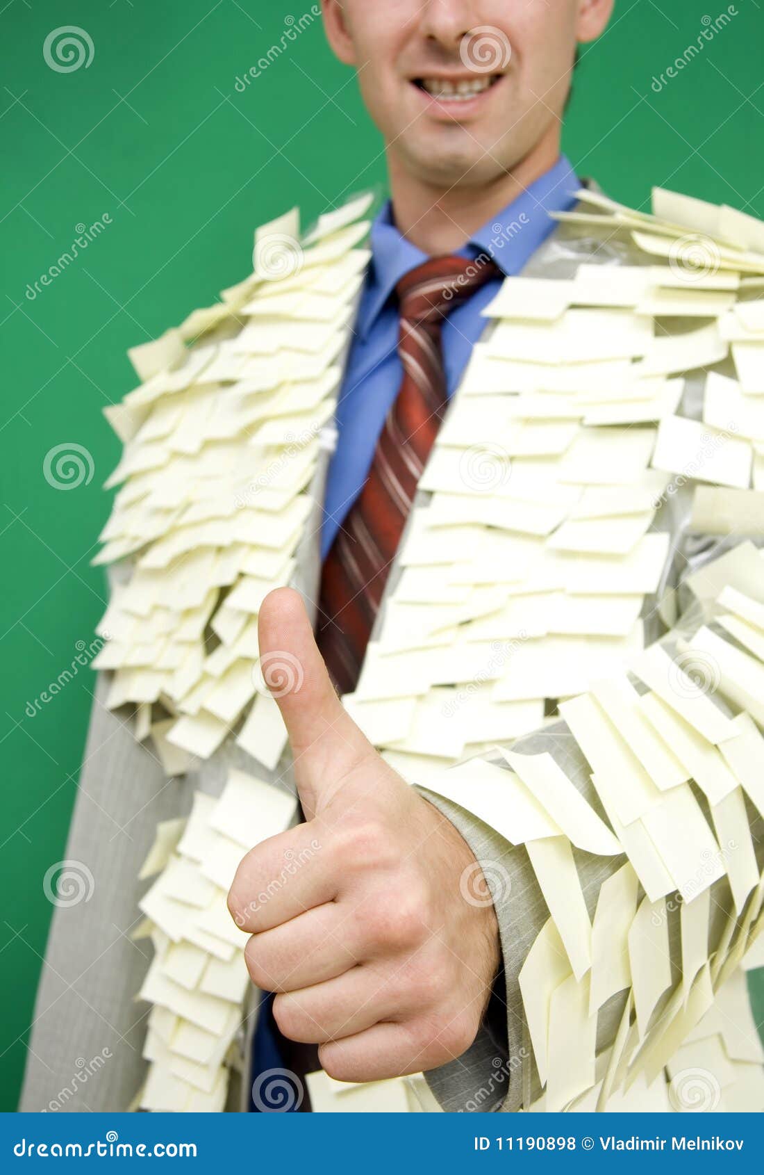 Costume from stickers stock photo. Image of portrait - 11190898