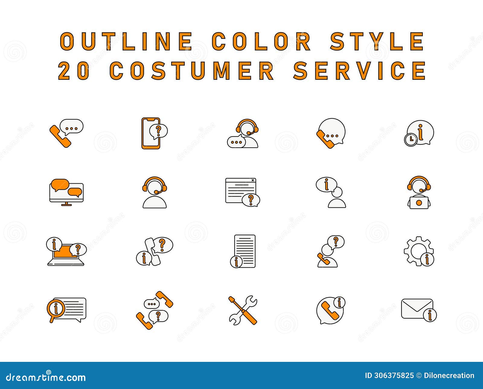 20 Collection of Costumer Support Service Icon, Call Center, Assistant ...