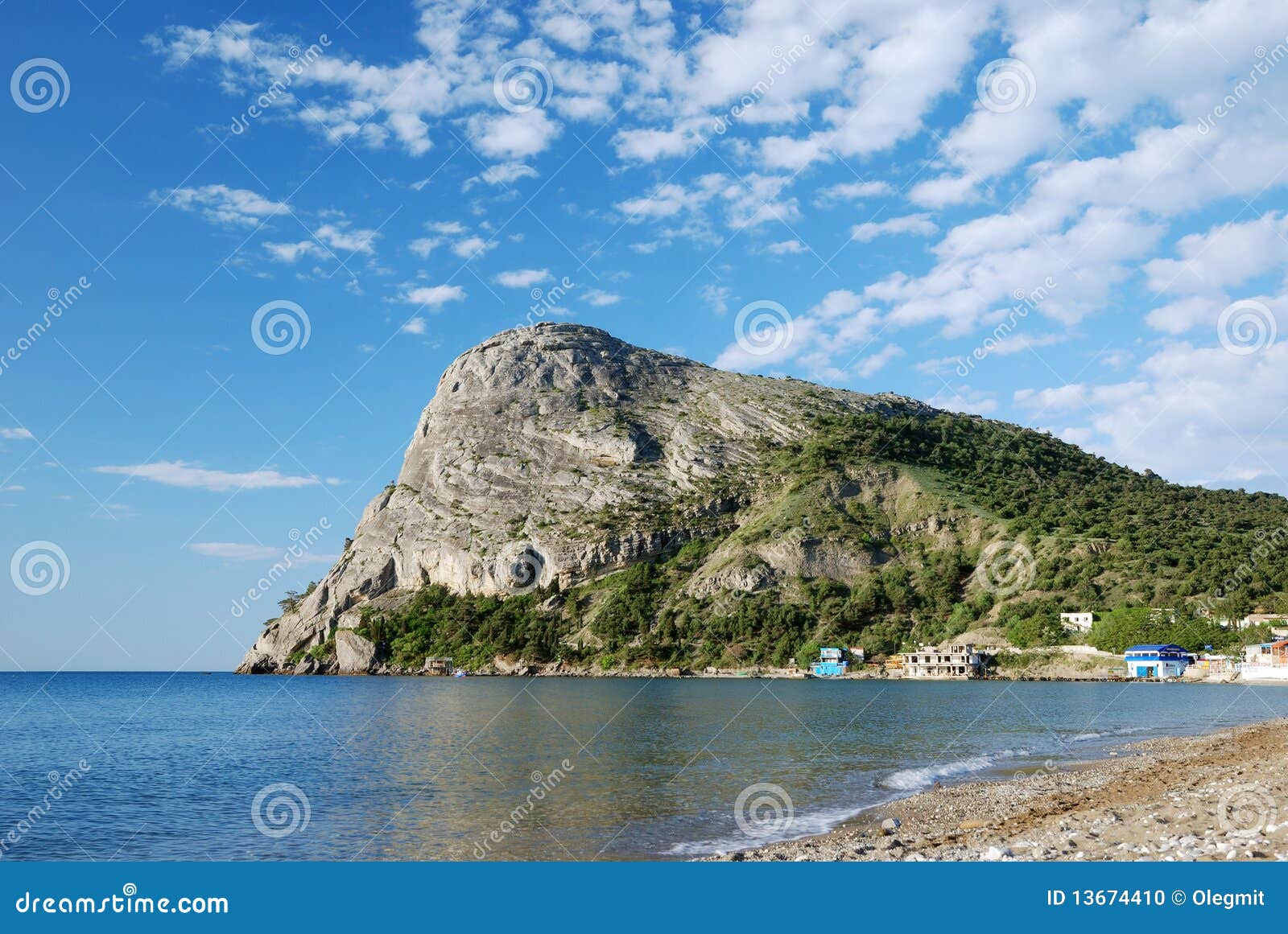 Cosy bay of the Crimea stock photo. Image of coastline - 13674410