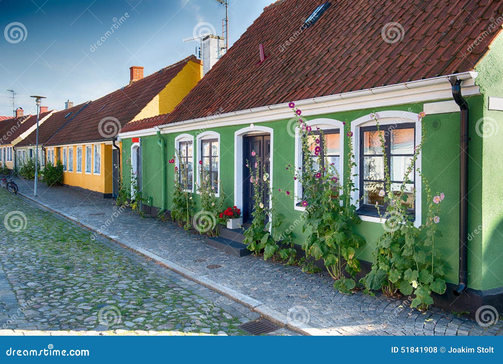 Colorful cottages stock photo. Image of tourism, architecture - 51841908