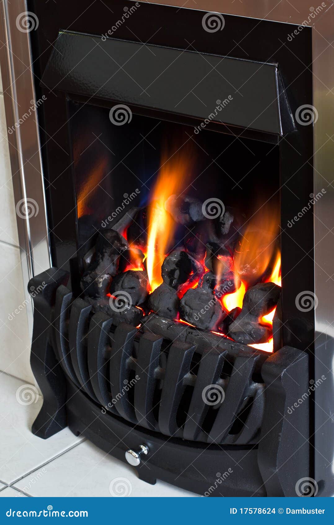 Cosy warm fire stock photo. Image of coal, domestic, industry - 17578624