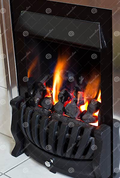 Cosy warm fire stock photo. Image of coal, domestic, industry - 17578624