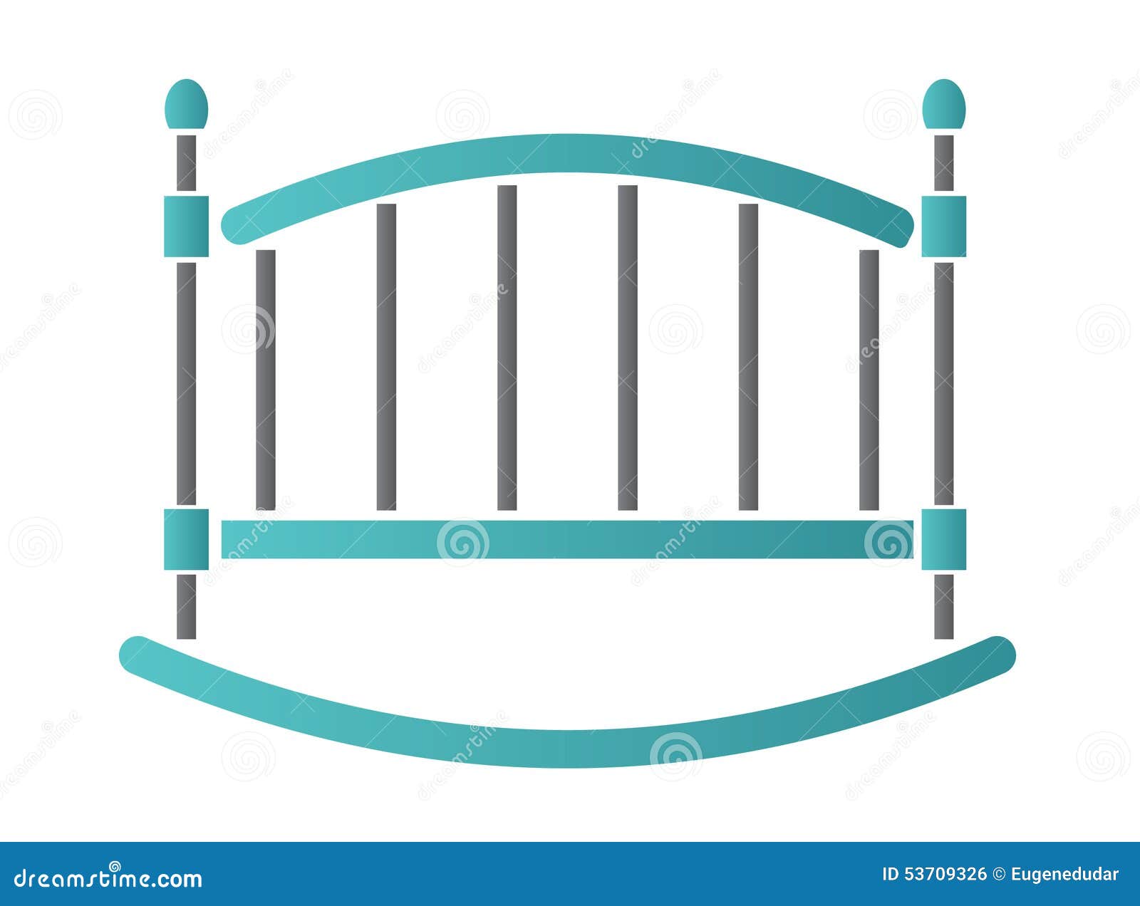 Cot. Vector Illustration. Icon Stock Vector - Illustration of graphic ...