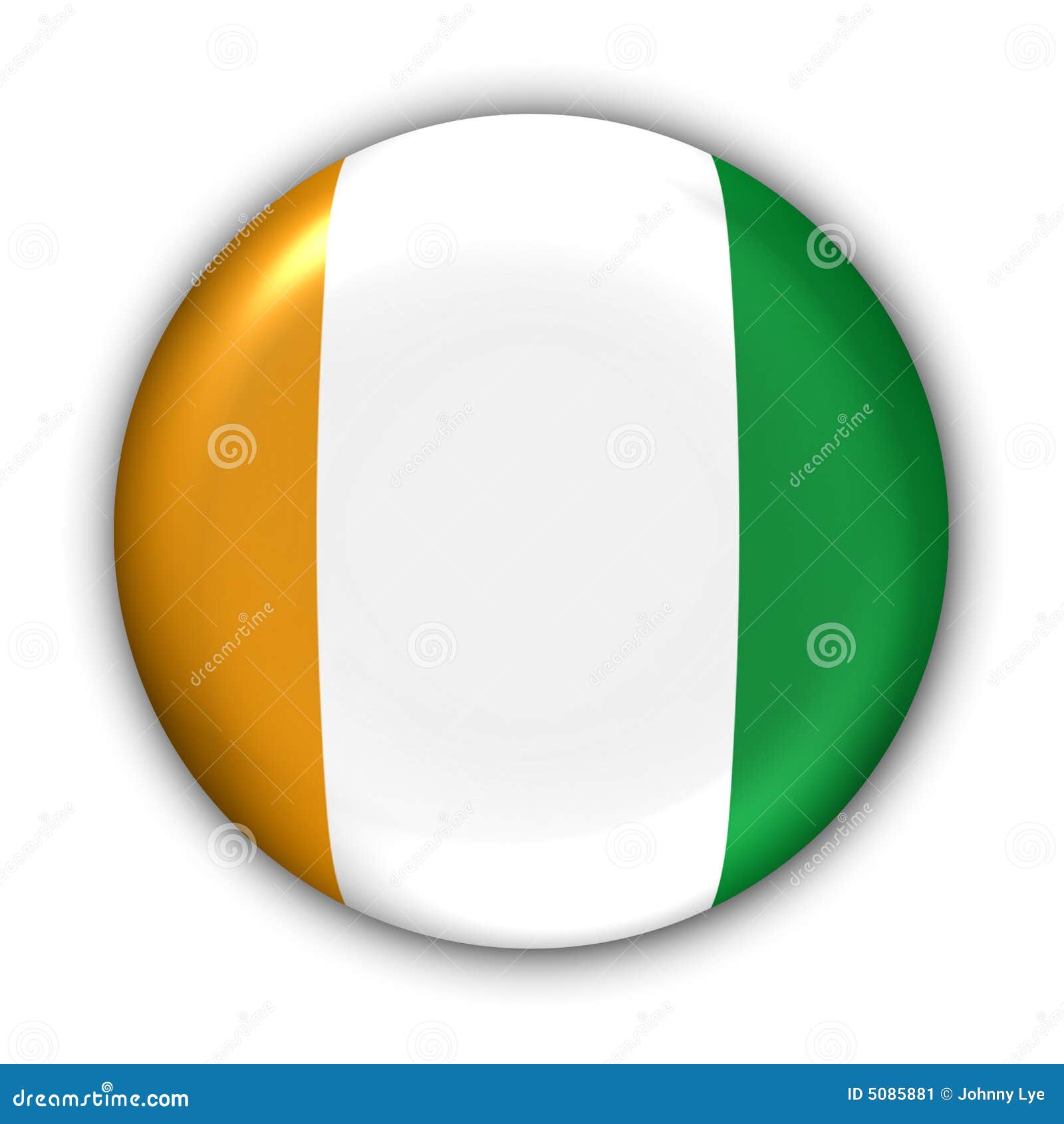 Cote D Ivoire/Ivory Coast Flag Stock Illustration - Illustration of ...