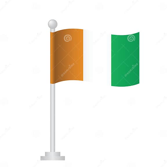 Cote D`ivoire Ivory Coast Flag National Flag Of Cote D`ivoire Ivory