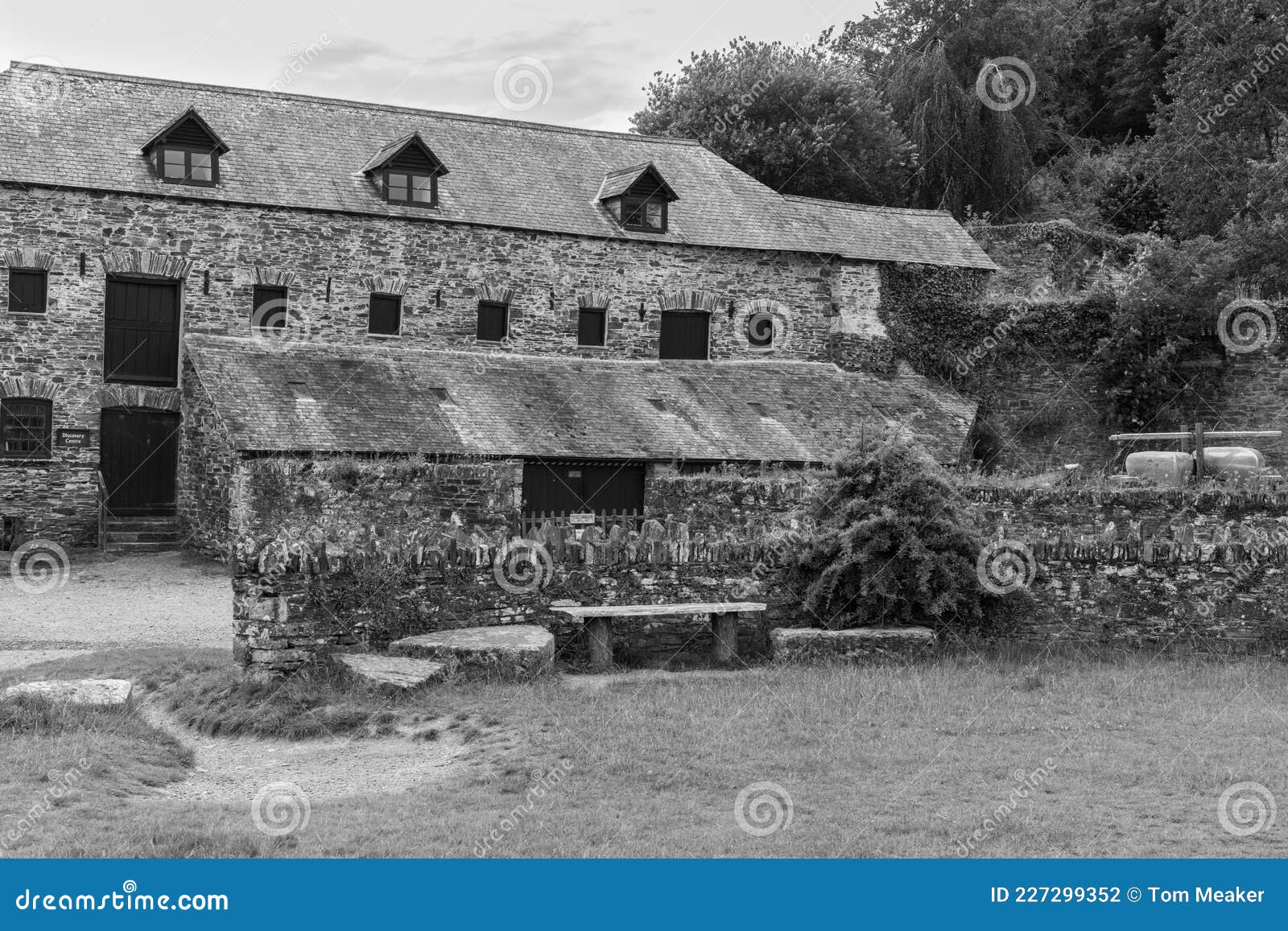Cotehele quay stock photo. Image of architectural, riverside - 227299352