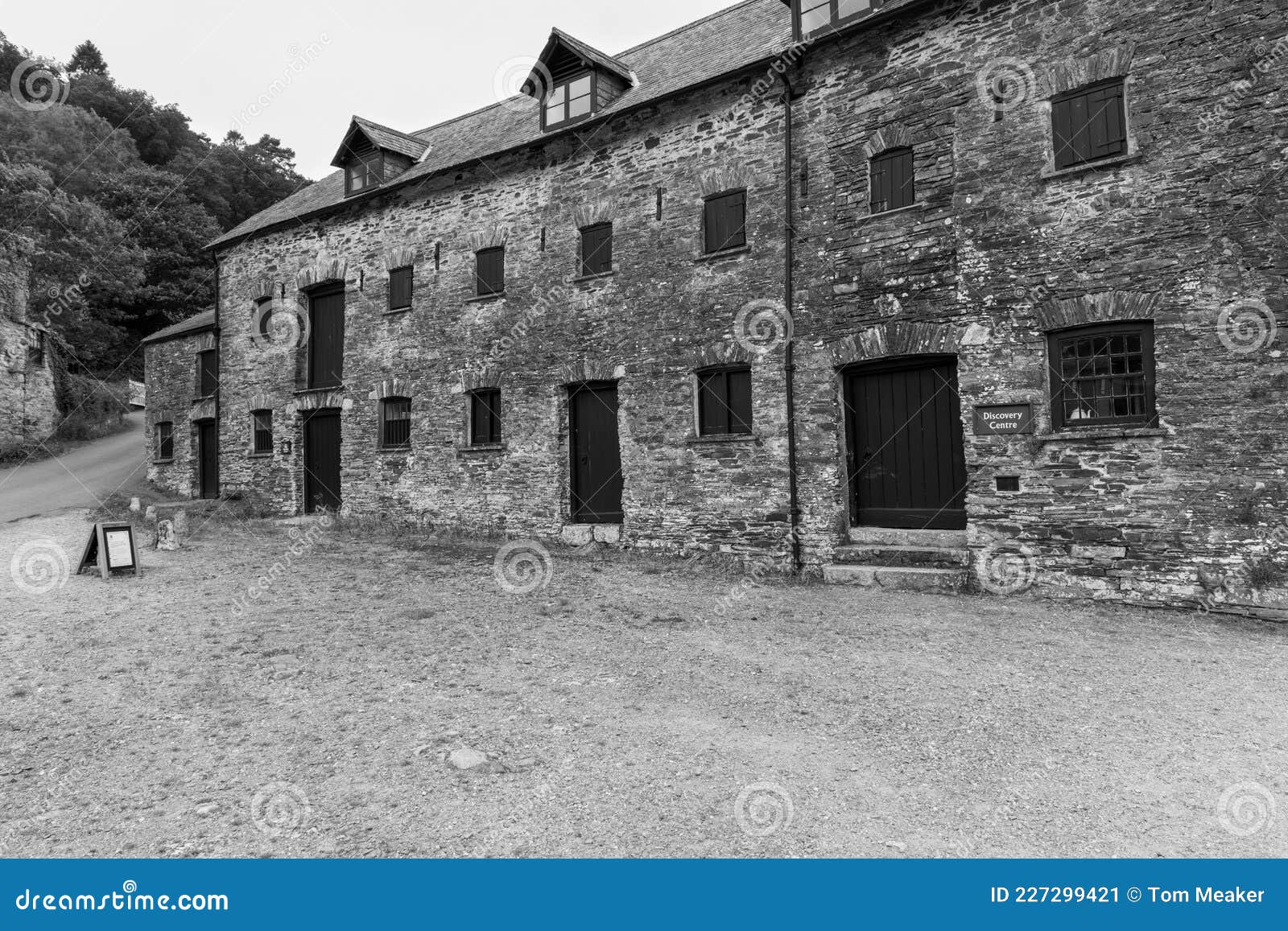 Cotehele quay stock image. Image of calstock, river - 227299421