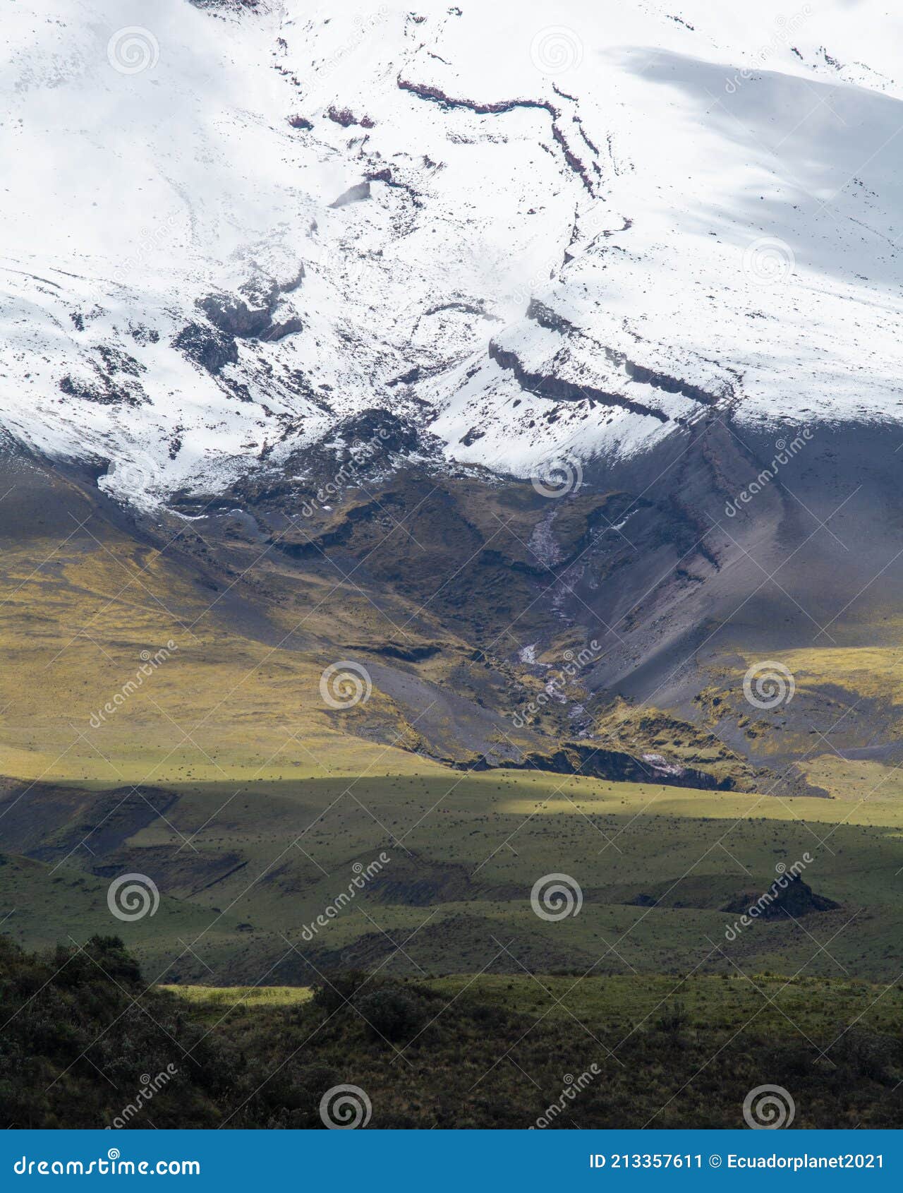 Cotopaxi Volcano is an Active Stratovolcano Located in the Andean Zone ...