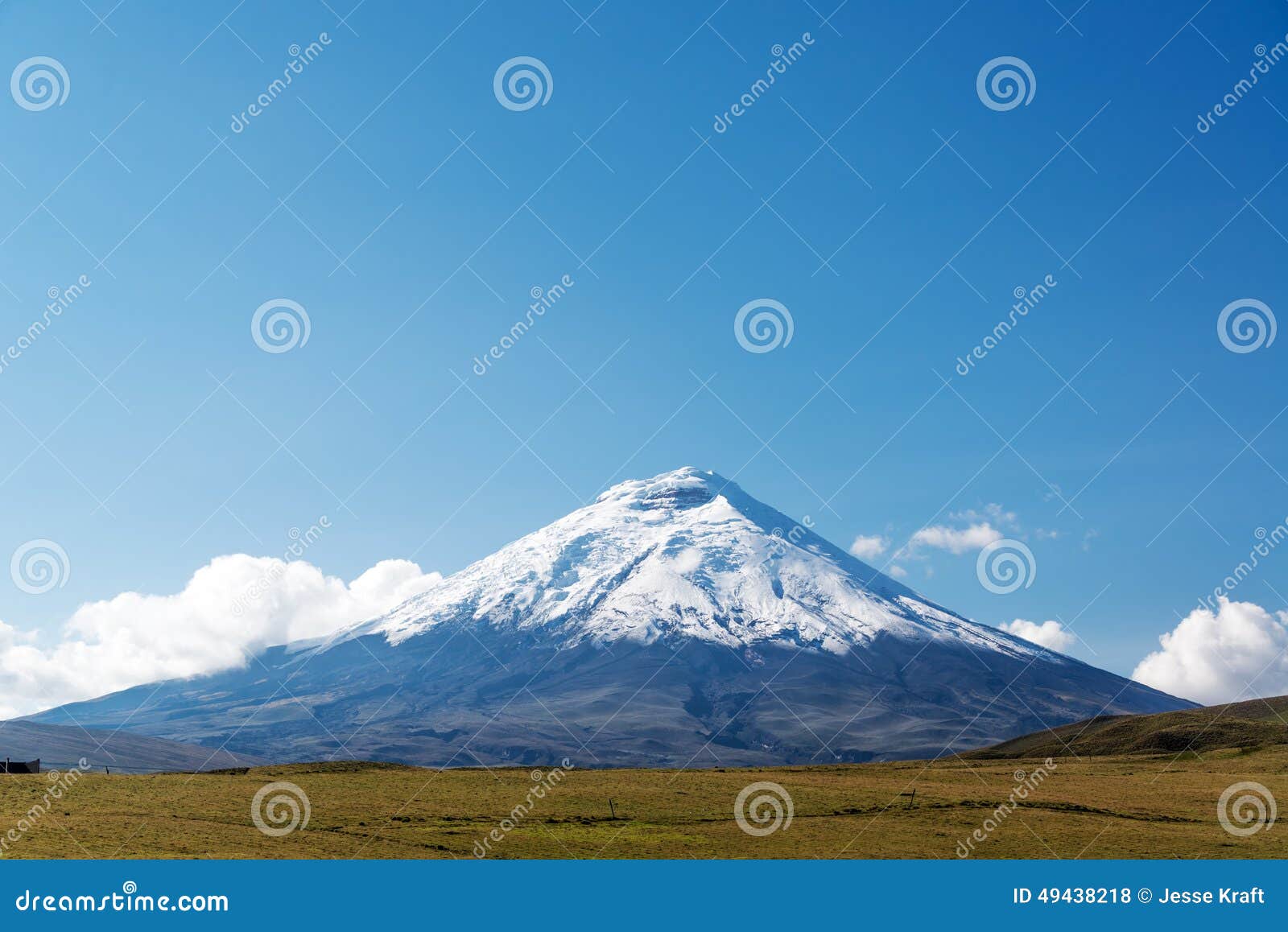 Cotopaxi Volcano stock photo. Image of andes, snow, peak - 49438218