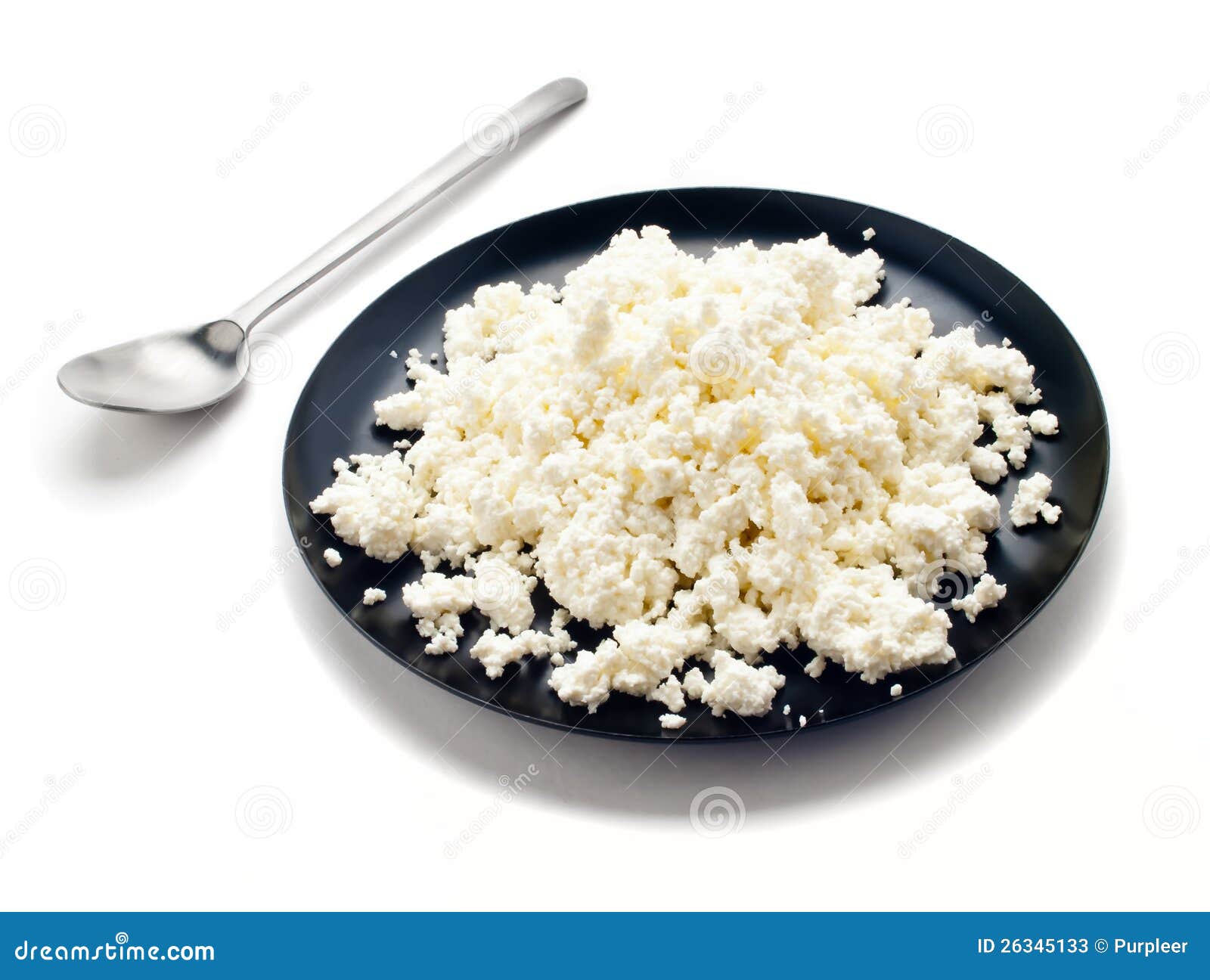 Cottage cheese stock image. Image of cooking, calcium - 26345133