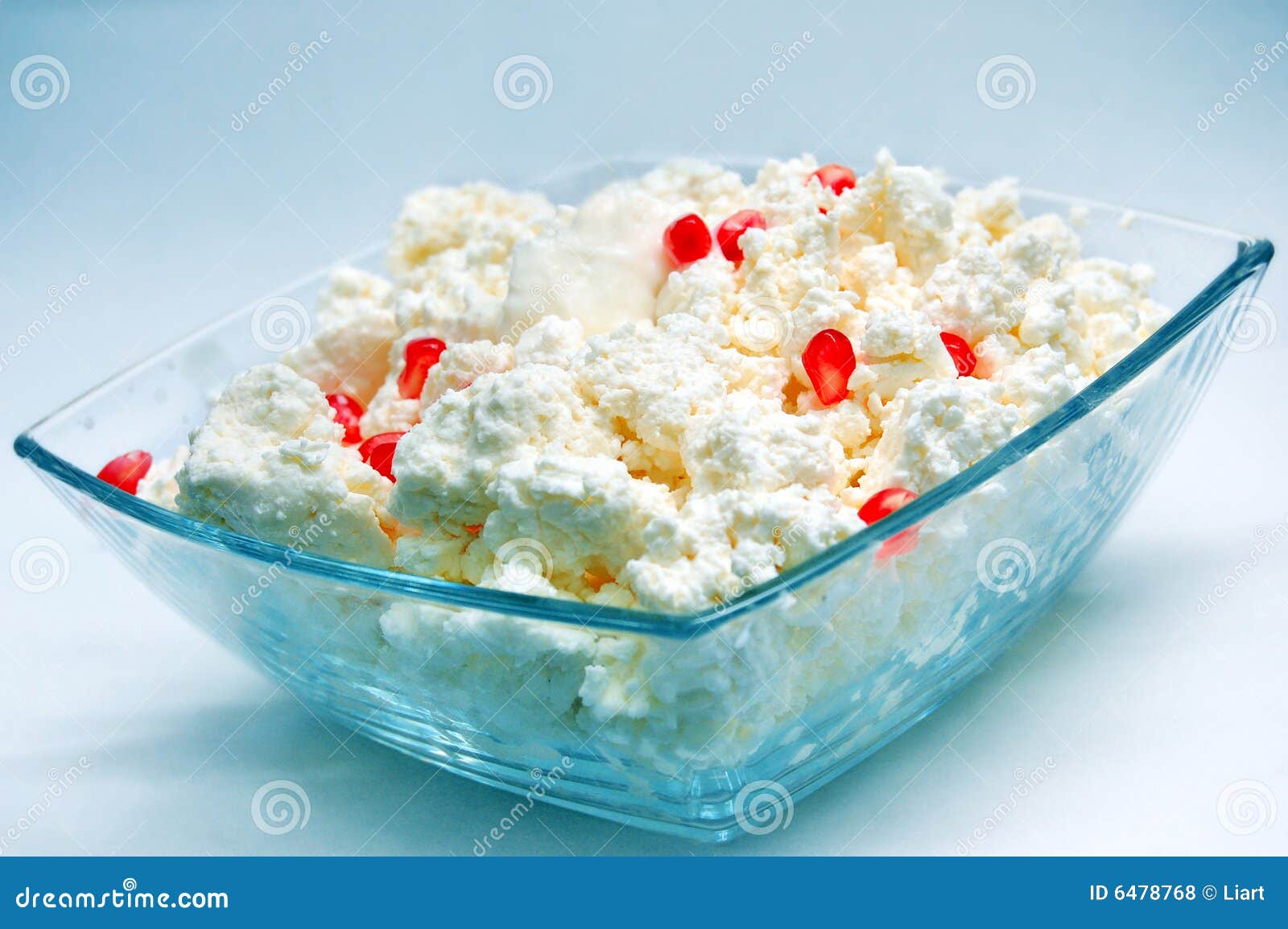 Cottage cheese stock photo. Image of food, teeth, light - 6478768