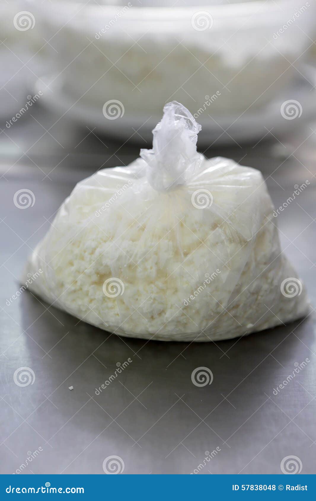 Cottage Cheese in the Package Stock Photo - Image of lifestyle ...
