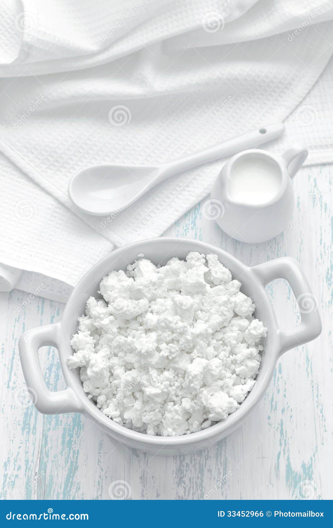 Cottage cheese stock photo. Image of healthy, homemade - 33452966