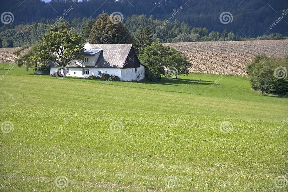 Cottage in the Czech Countryside Stock Photo - Image of park, ancient ...