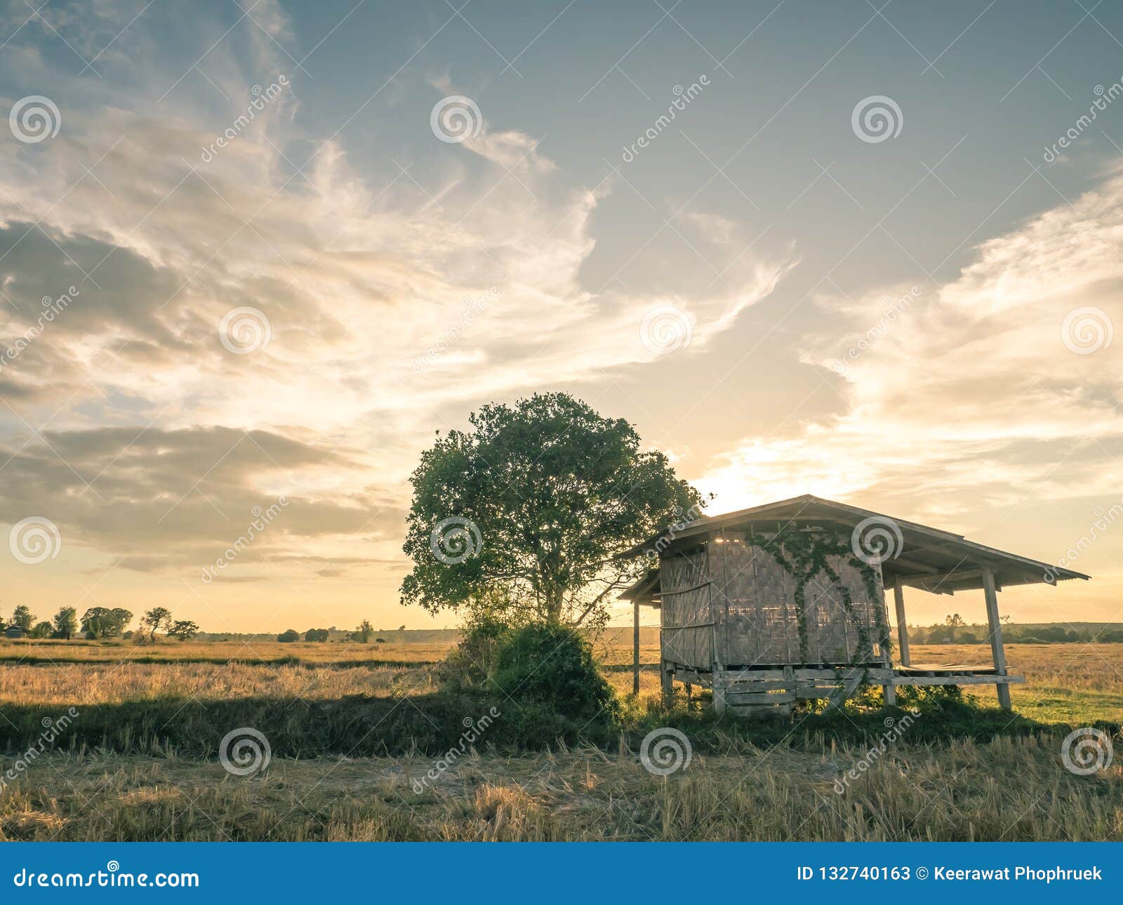 The farmer s cottage stock image. Image of beautiful - 132740163