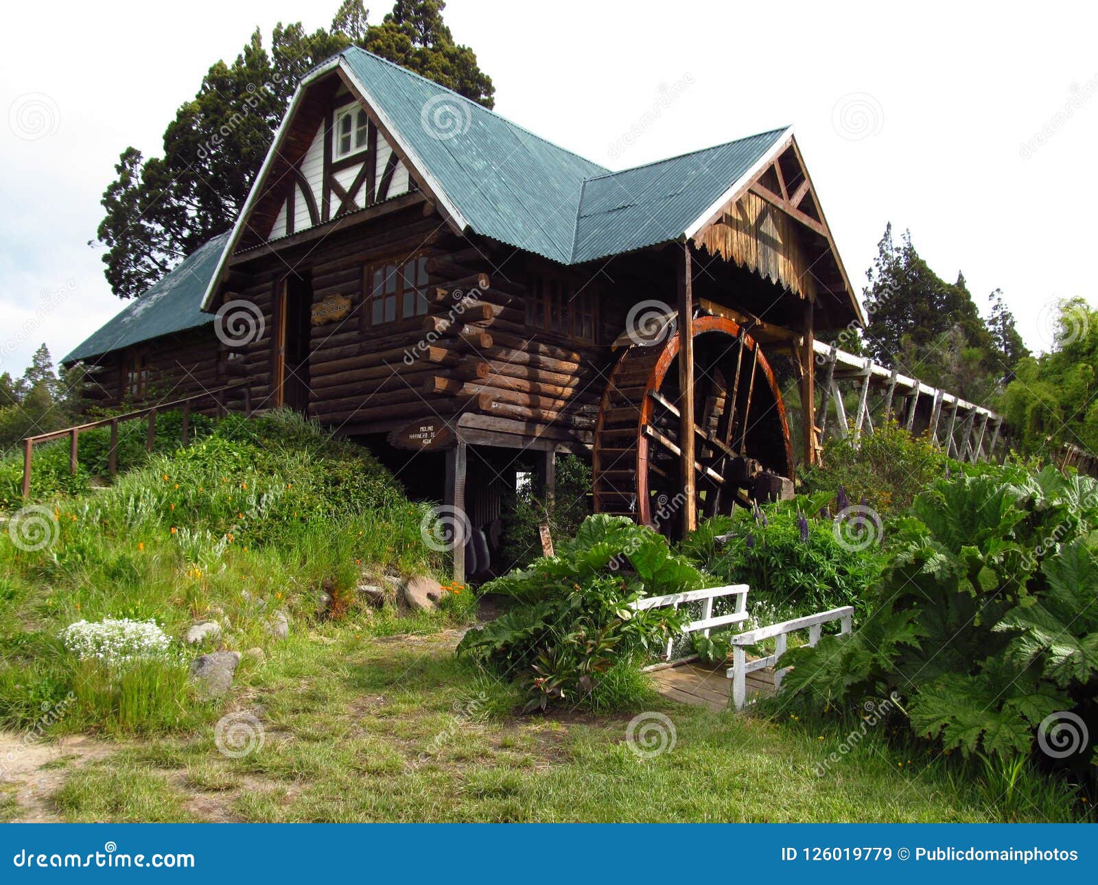 Cottage, Hut, House, Log Cabin Picture. Image: 126019779