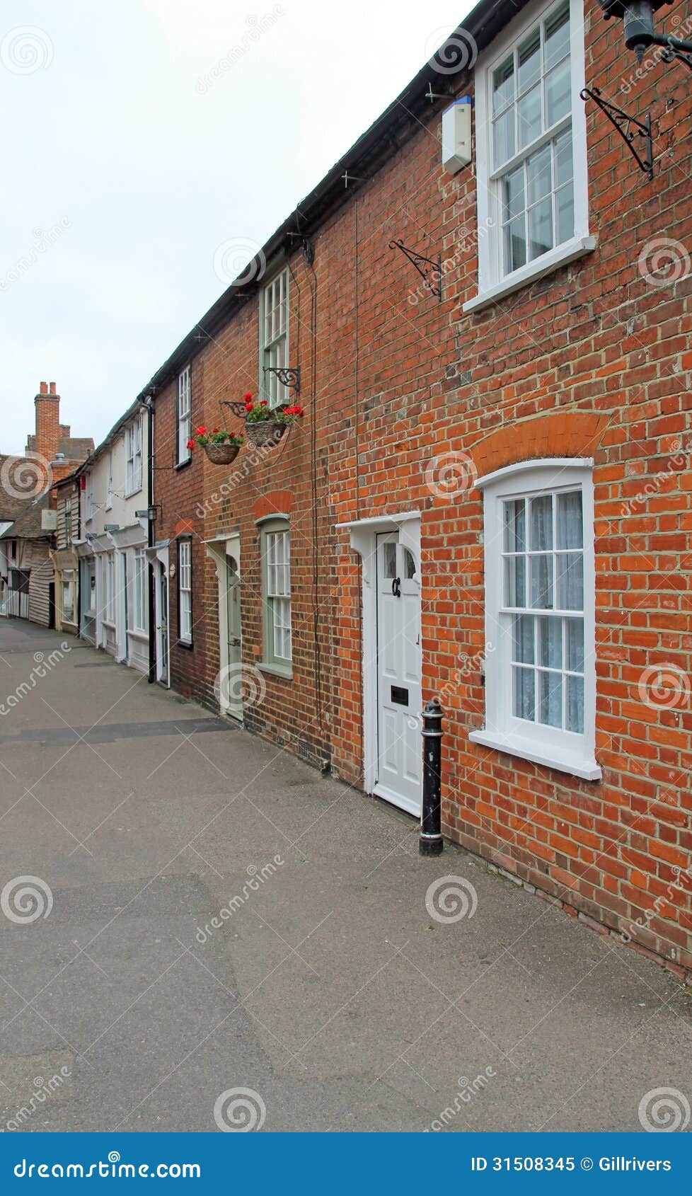 Cottage Lane stock image. Image of homes, cottage, lane - 31508345