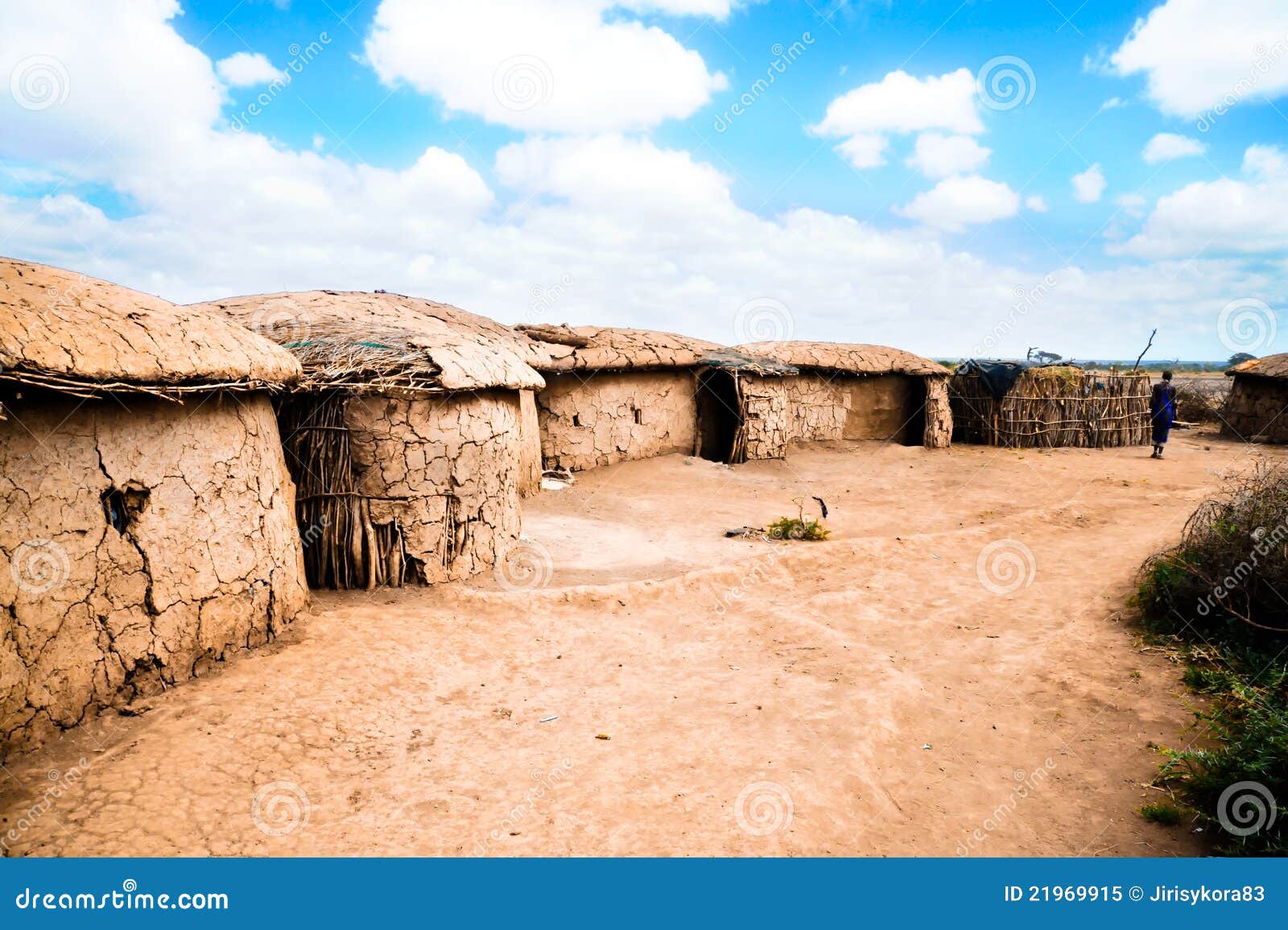Cottage in the Masai Mara in Kenya Stock Image - Image of camp, tree ...