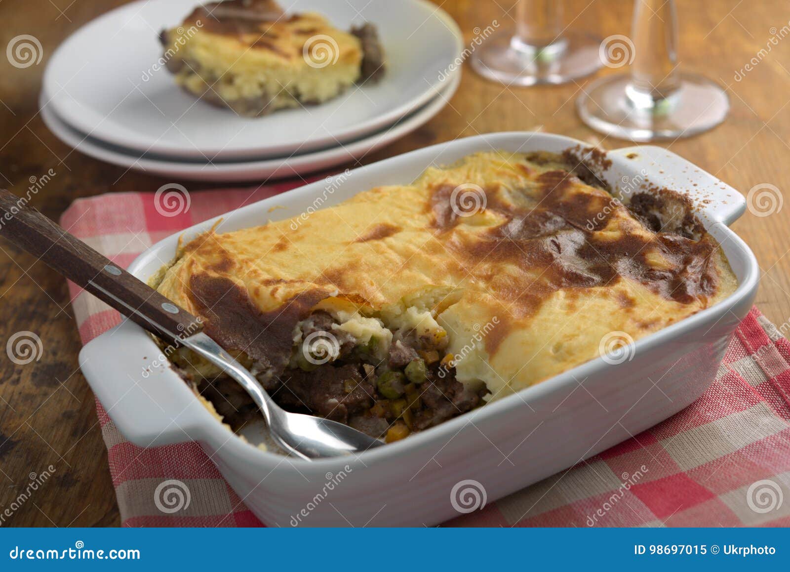 Cottage pie stock image. Image of shephards, shepperds - 98697015