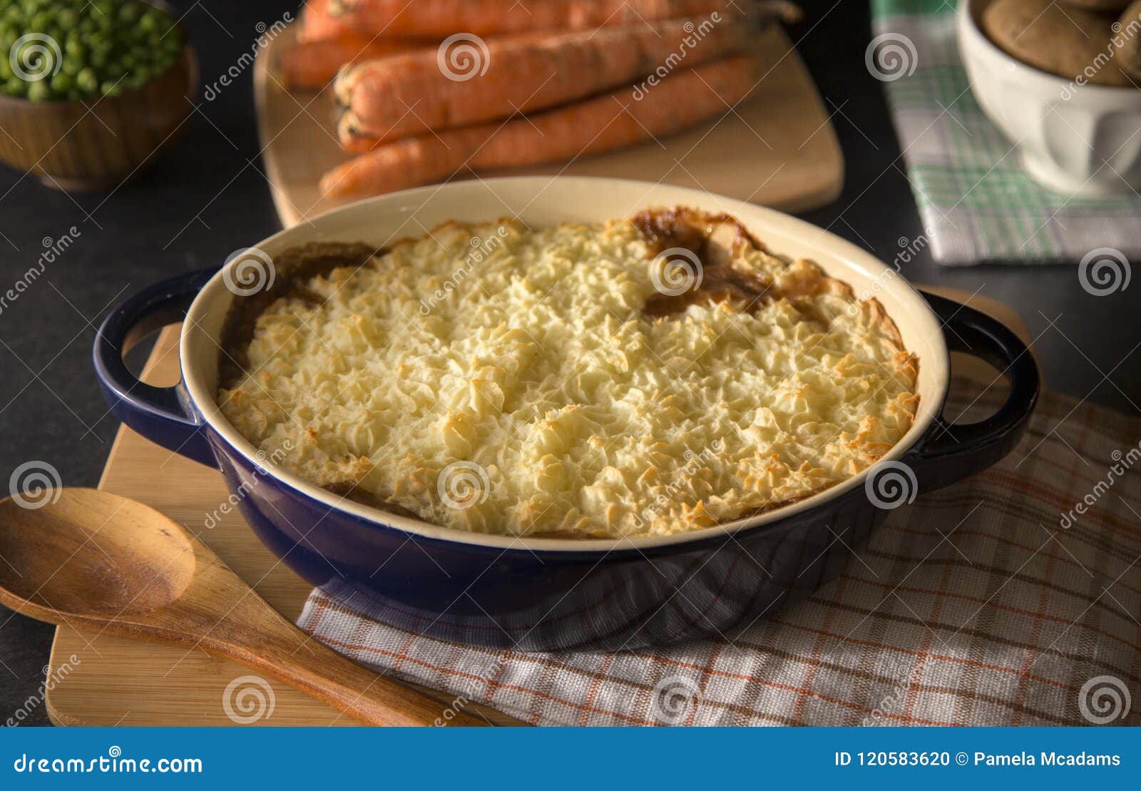 Cottage or Shephards Pie stock photo. Image of gravy - 120583620