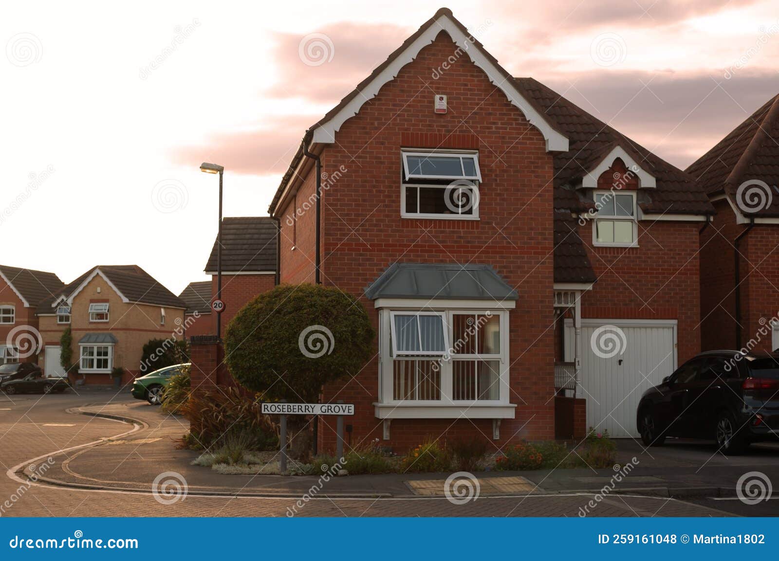 Town in England at Sunset, England York August 2022 Editorial Stock ...