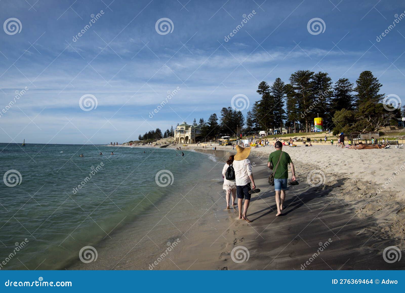 Cottesloe Beach editorial stock image. Image of tourism - 276369464