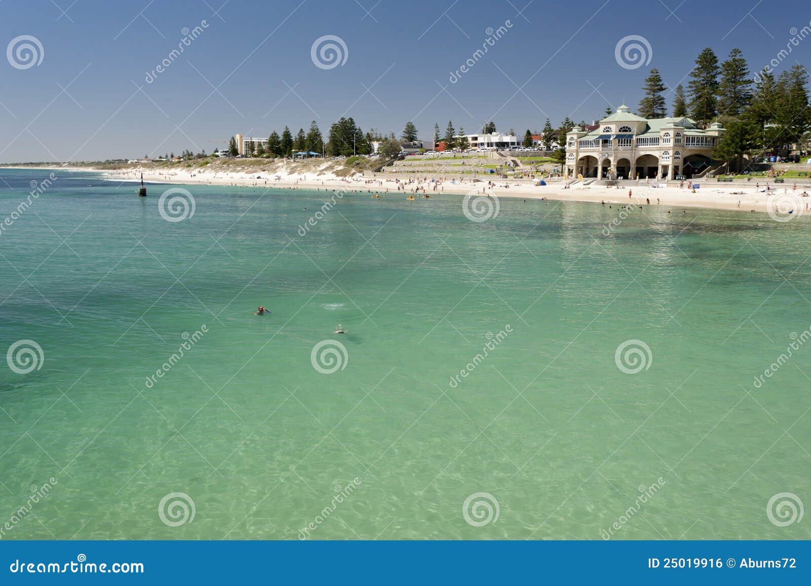 Cottesloe Beach, Perth, Western Australia Stock Photo - Image of marine ...