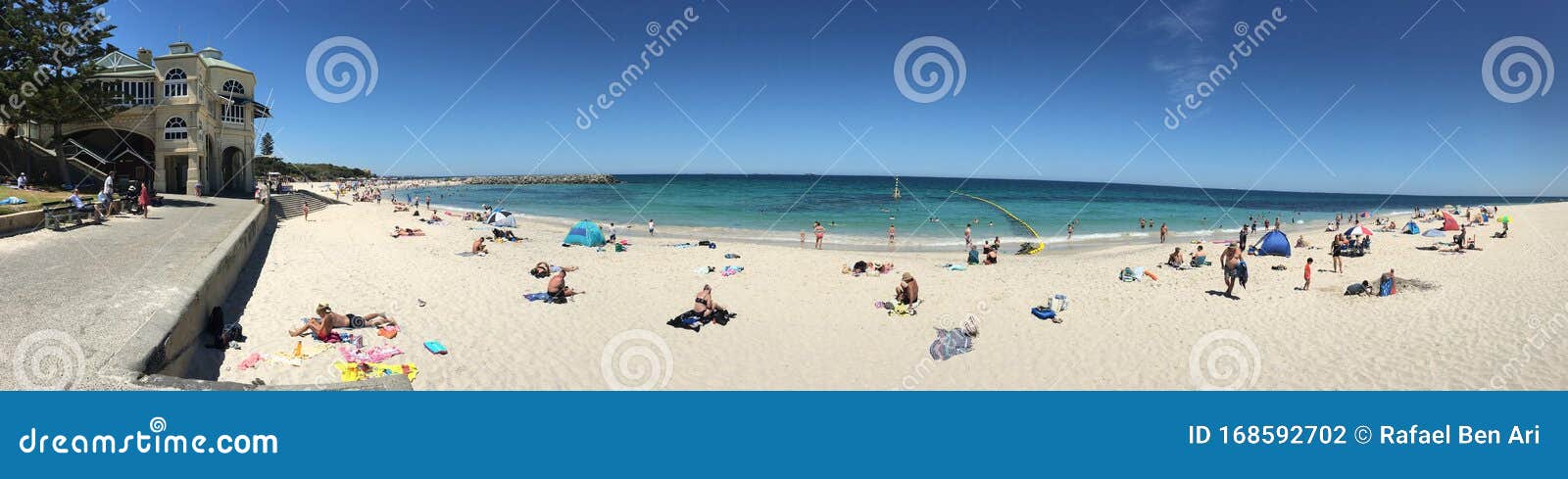 Cottesloe Beach in Perth Western Australia Editorial Photography ...