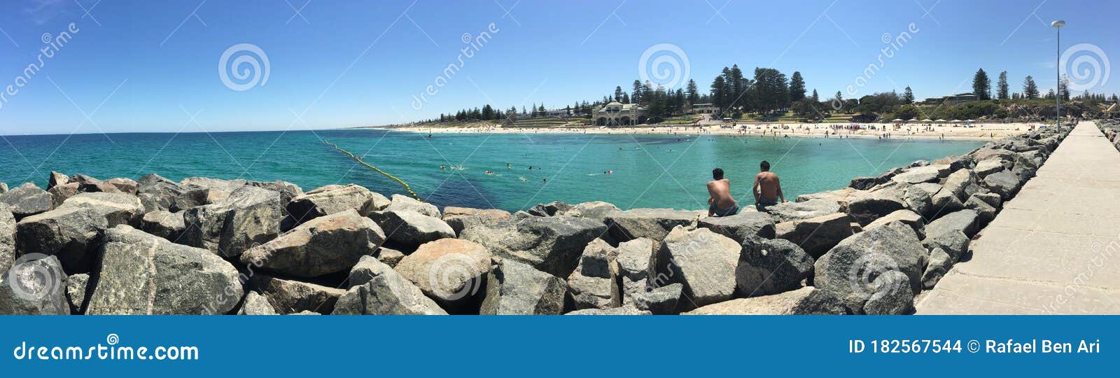 Cottesloe Beach in Perth Western Australia Editorial Stock Image ...