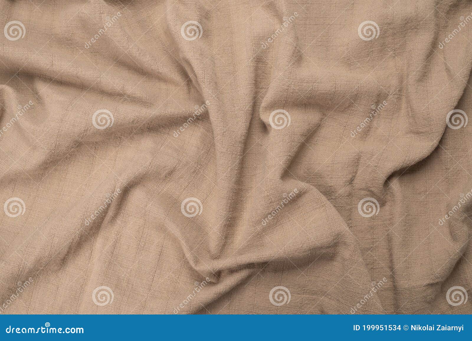 Cotton Beige Fabric Pattern Stock Photo - Image of sackcloth, natural ...