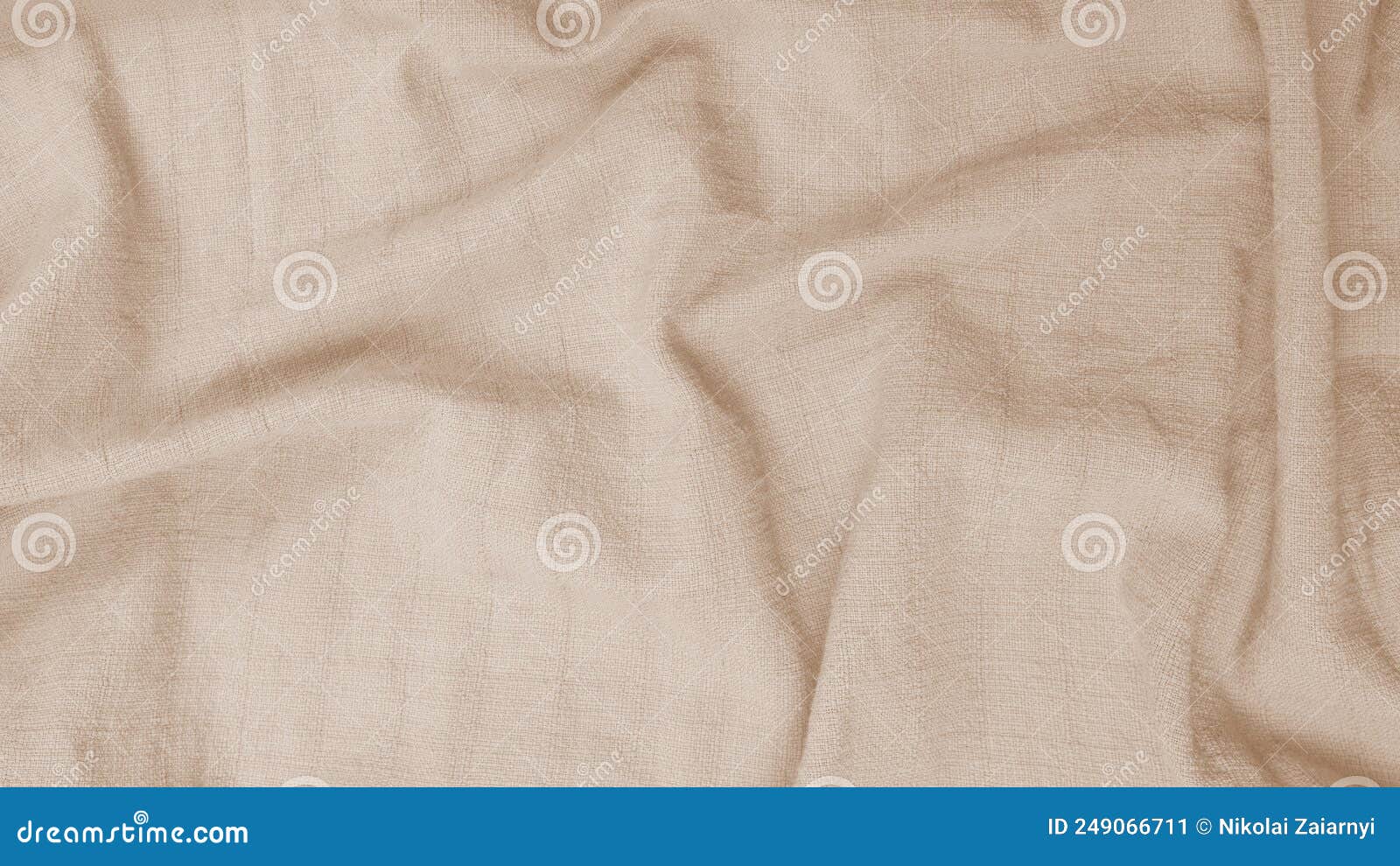 Cotton Beige Fabric Pattern Stock Image - Image of drapery, textile ...