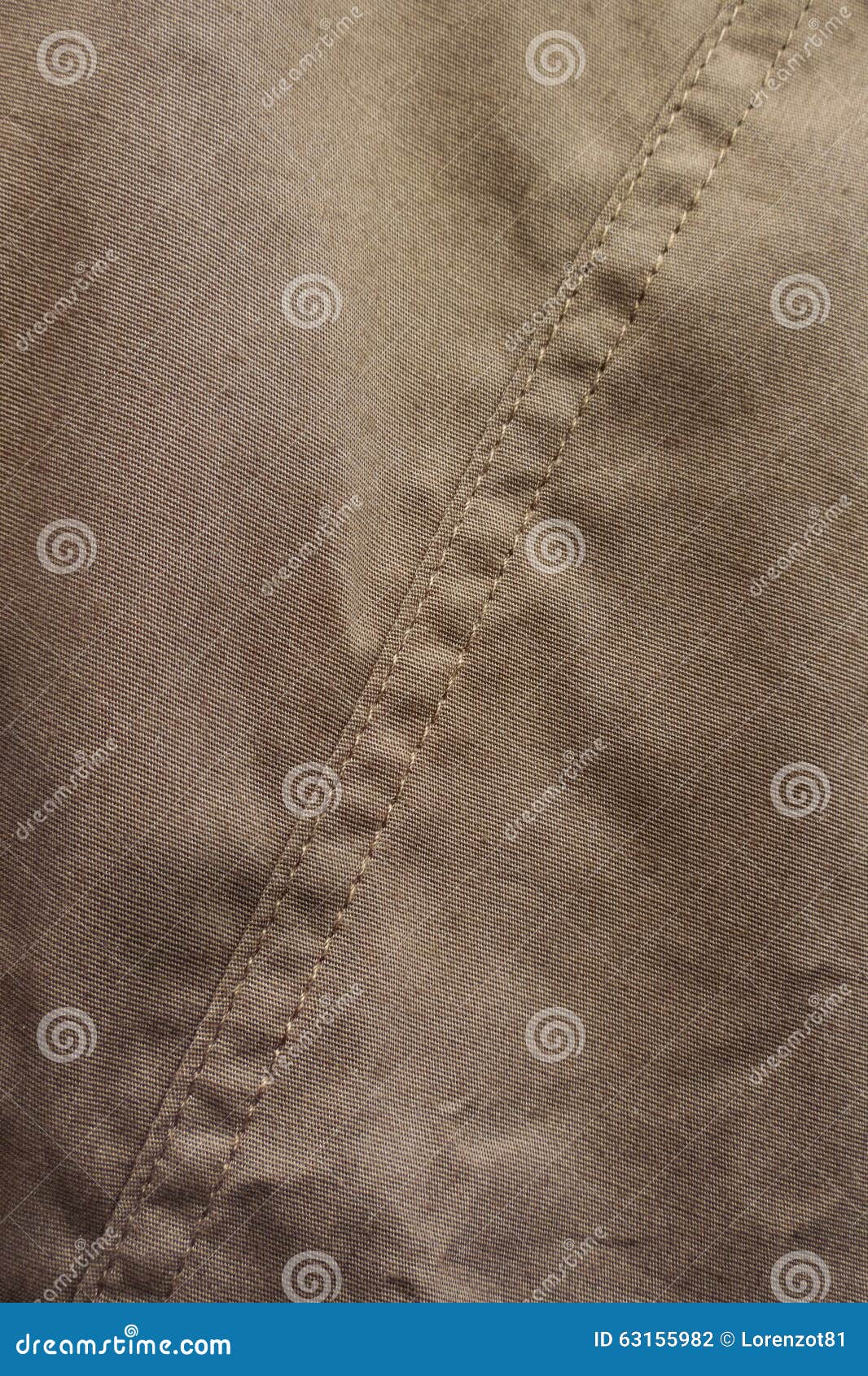 Cotton brown shirt texture stock photo. Image of sewing - 63155982