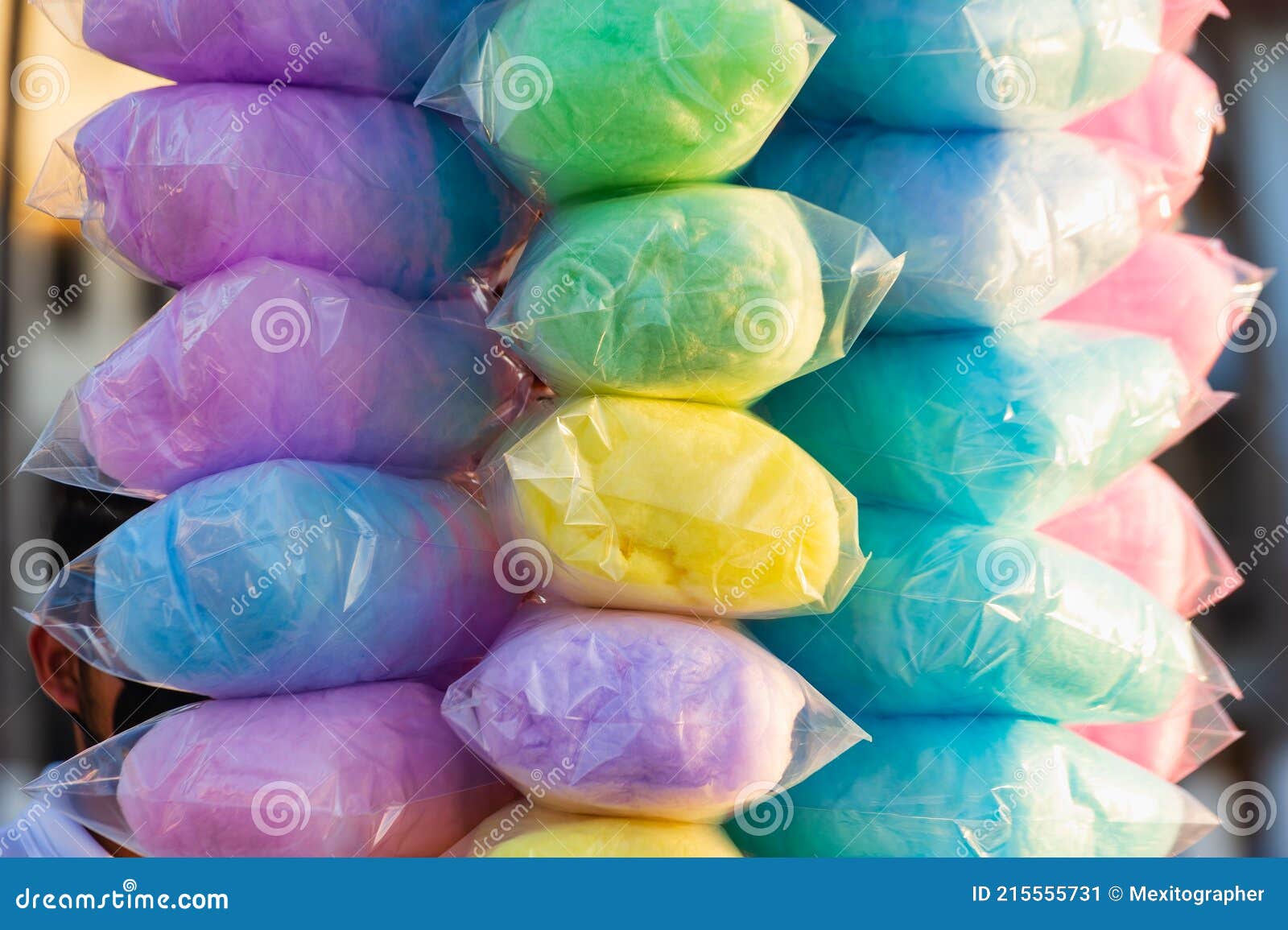 Cotton Candy Colors stock image. Image of blur, colorful - 215555731