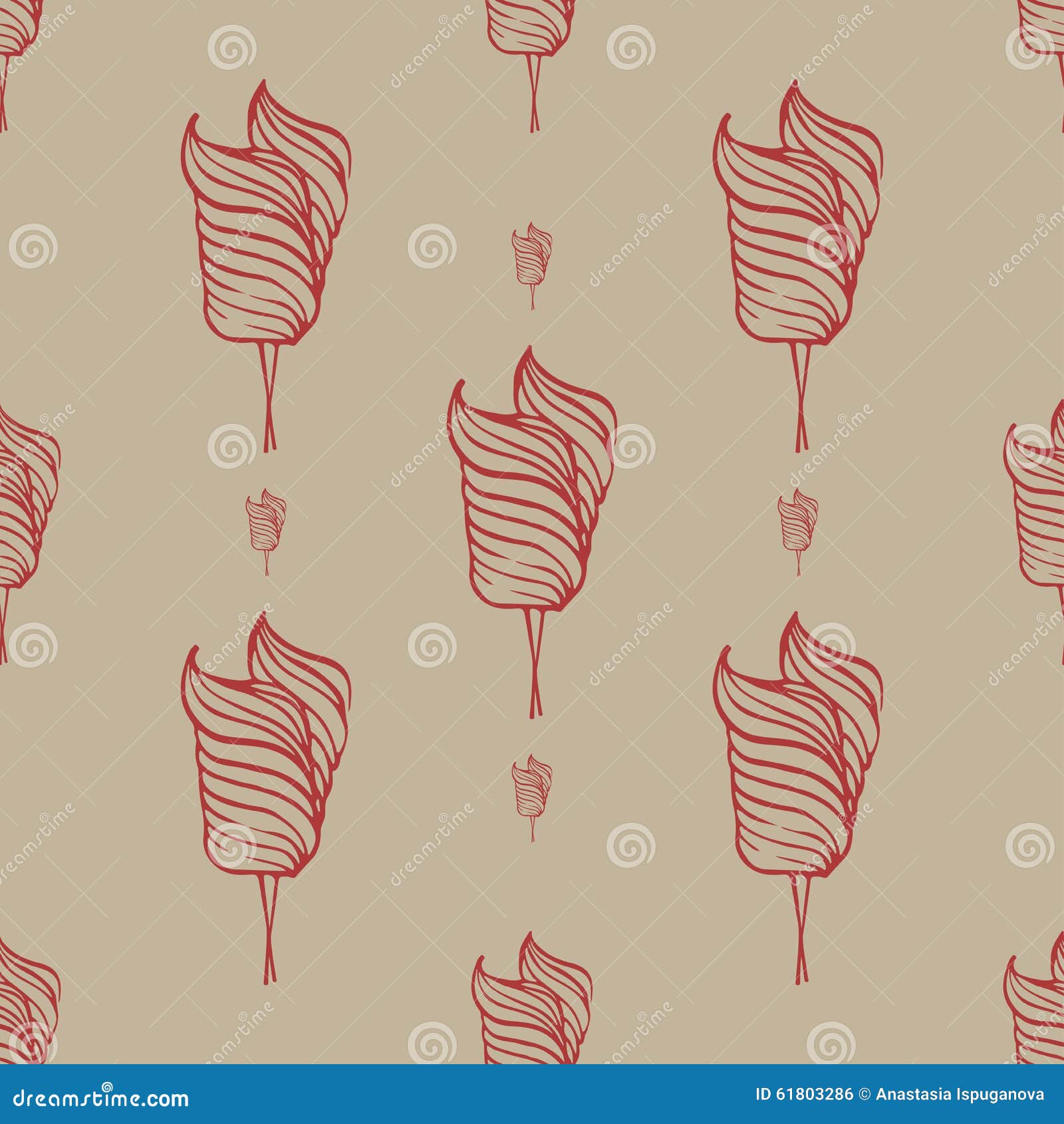 Cotton candy pattern stock vector. Illustration of delicious - 61803286