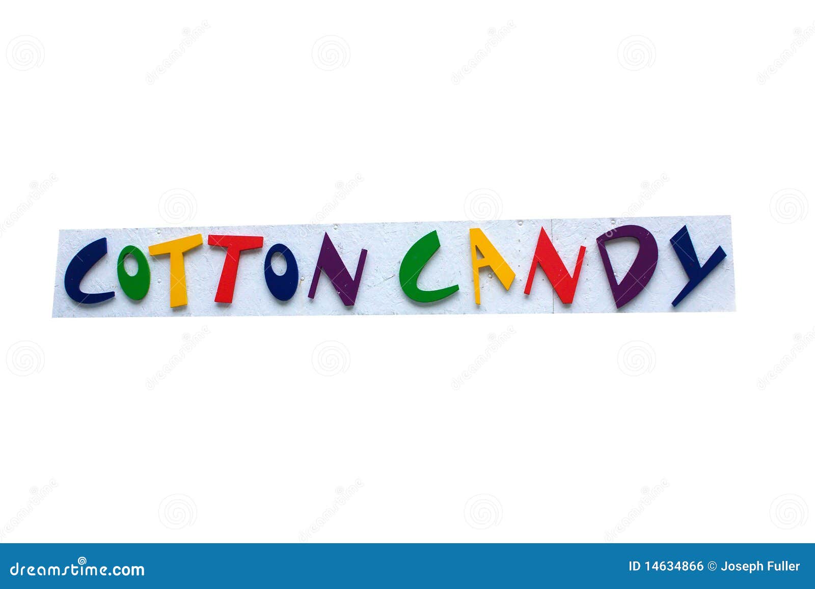 Cotton Candy Carnival Sign