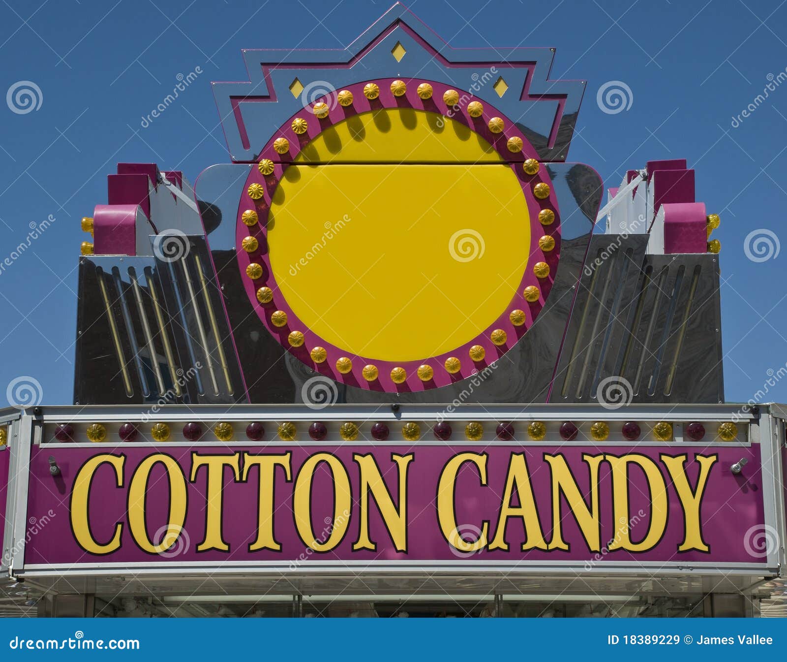 Vintage Cotton Candy Sign