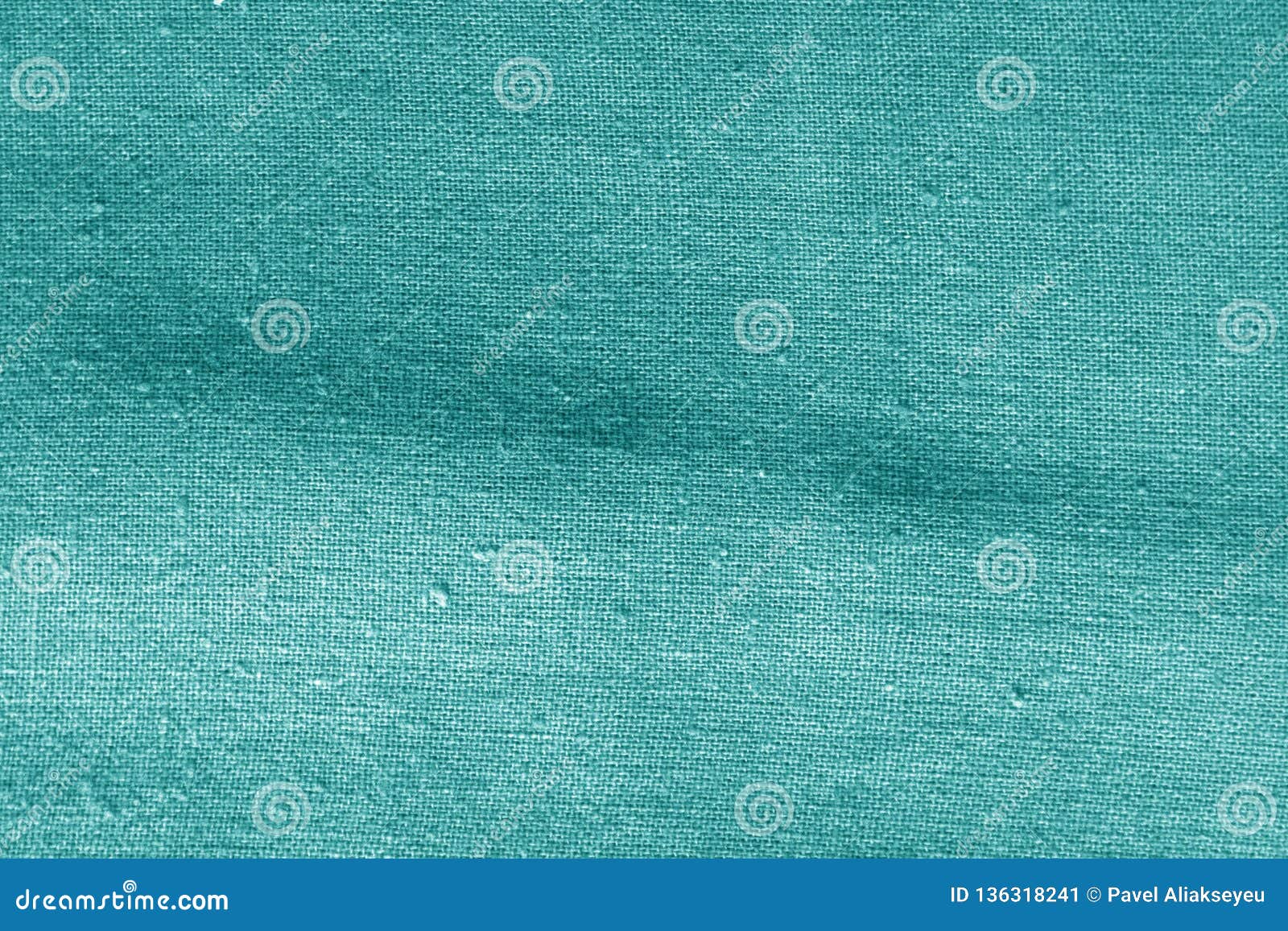Cotton Cloth Texture in Cyan Color Stock Image - Image of background ...