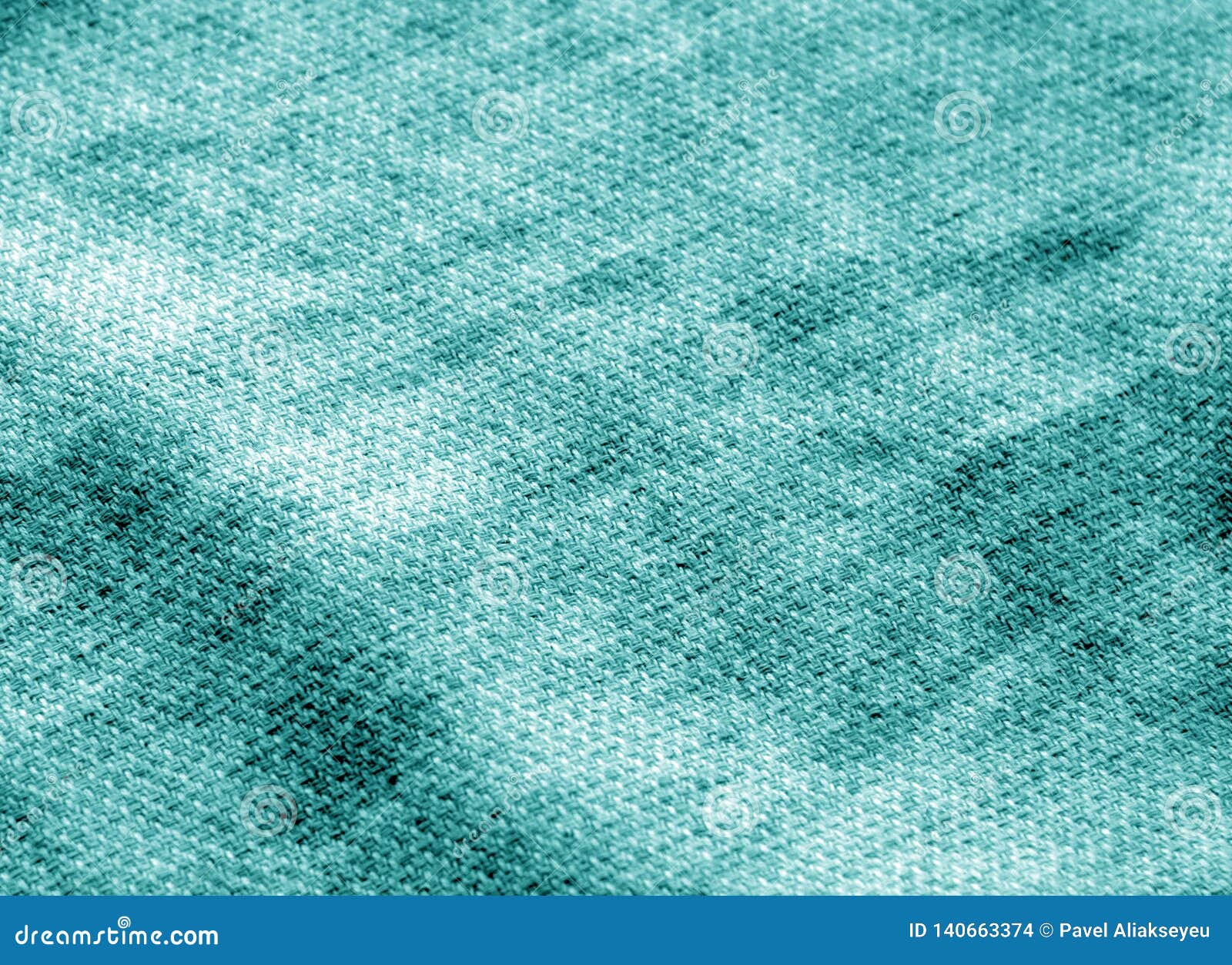 Cotton Cloth Texture in Cyan Tone Stock Photo - Image of fine, blue ...