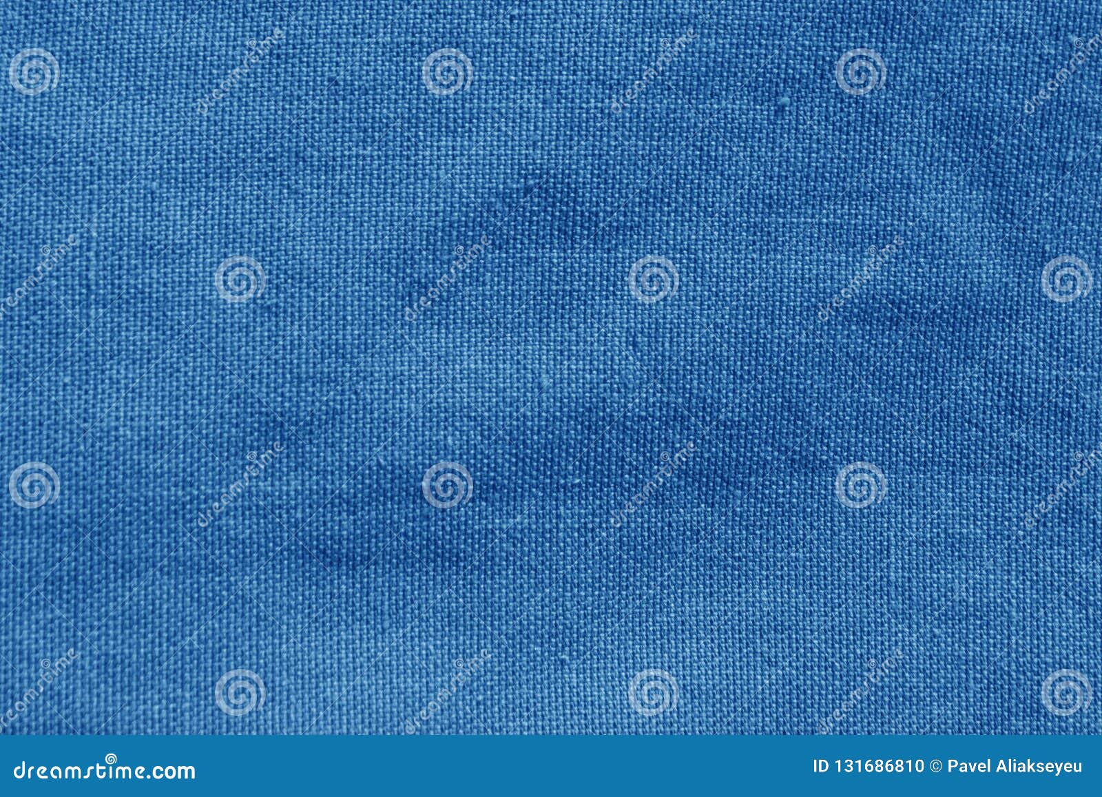 Cotton Cloth Texture in Blue Color. Abstract Background and Texture for ...