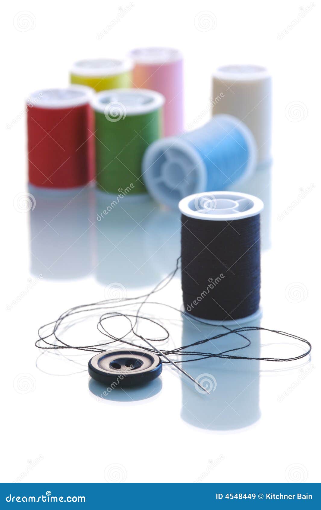 Cotton Crafts stock image. Image of craft, needle, sewing - 4548449